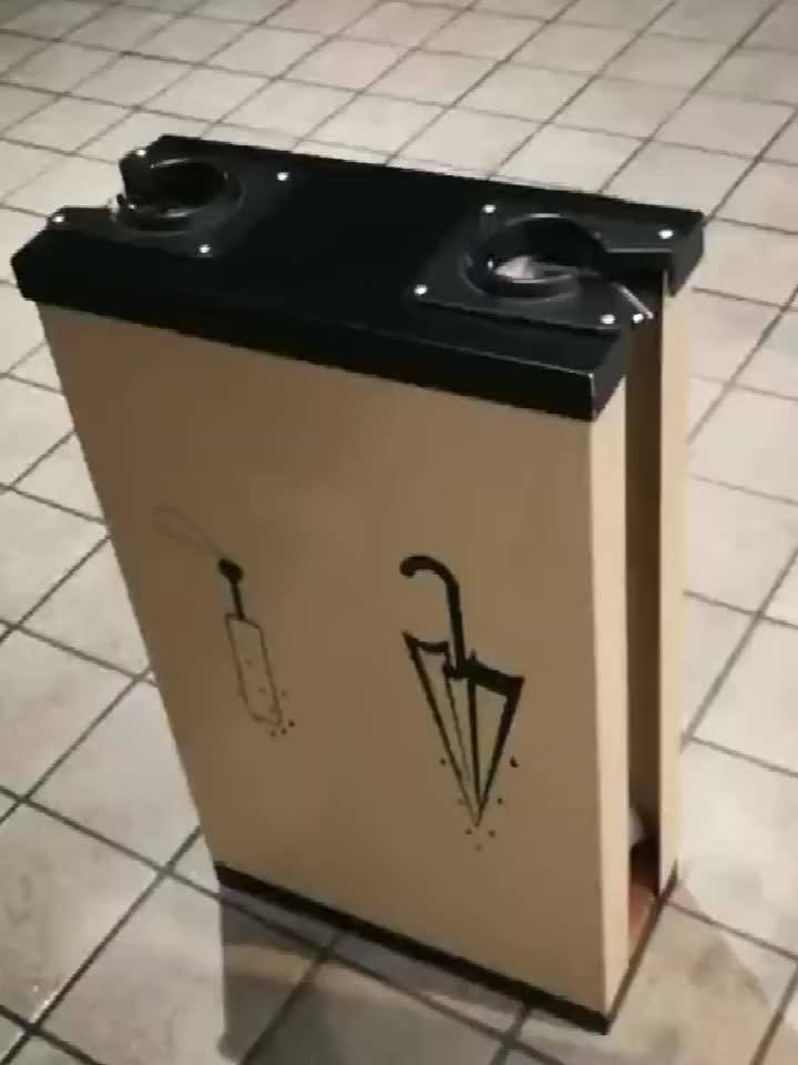 New Automatic Umbrella Cover Machine To Keep The Floor Clean Wet ...