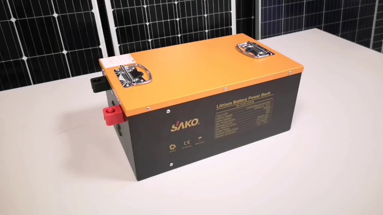 Sako 12v 24v 48v Lithium Ion Battery 100a 200a Home Lifepo4 Lithium Ion ...