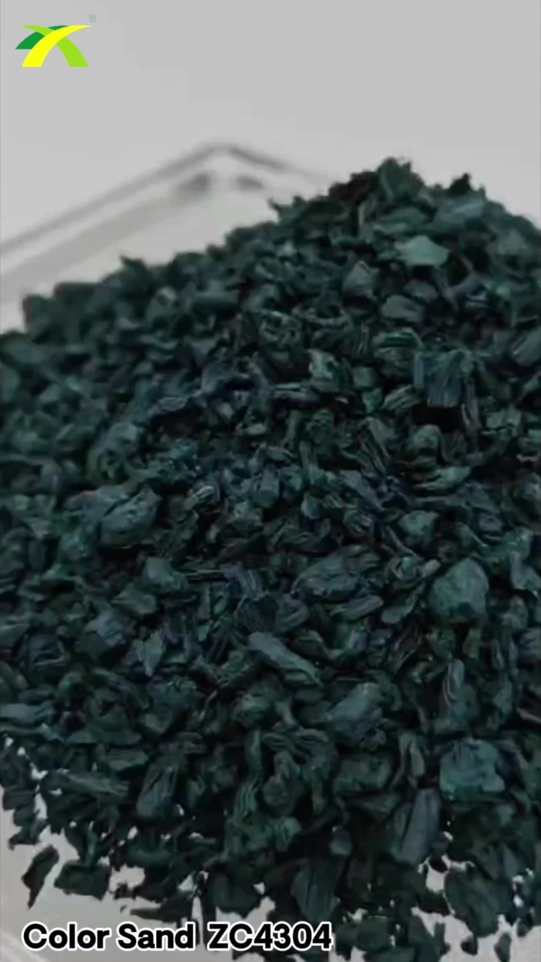 Multi Crushed Masterbatch Colored Sand For Plastic Rubber Compound ...