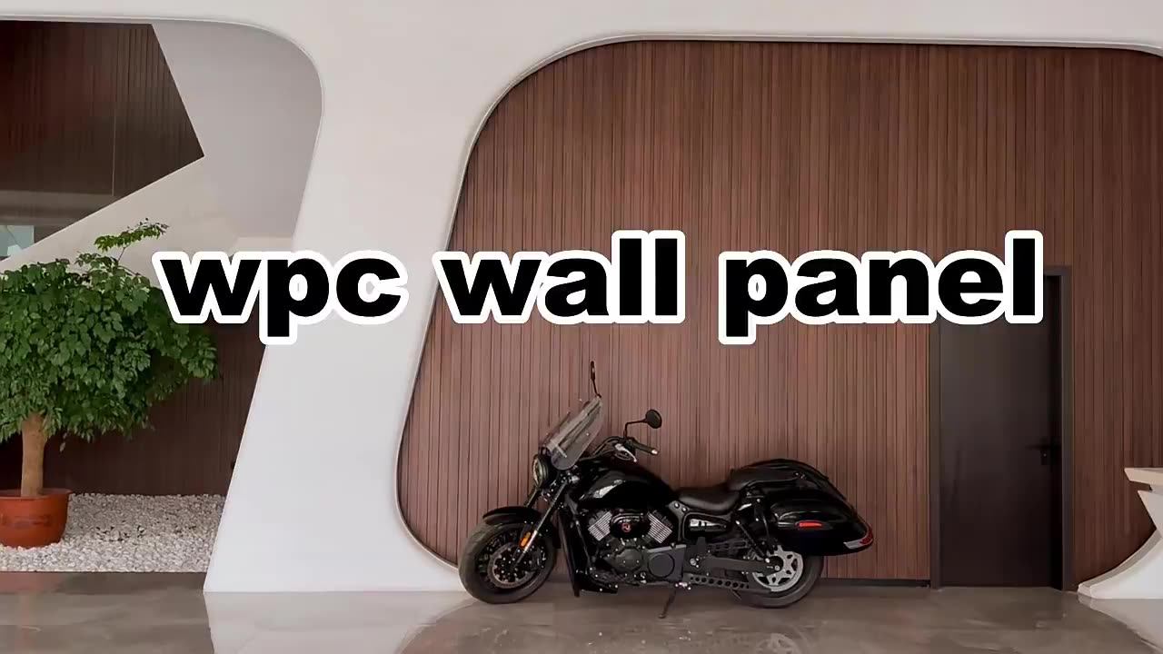 Sonsill Wpc Fluted Cladding Wall Panel Interior Decoration Wood Plastic ...