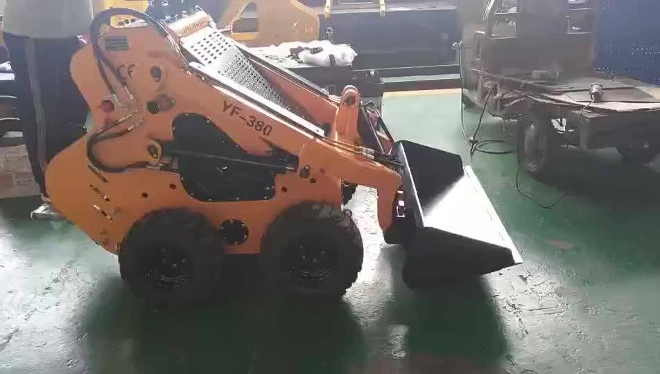 Infront Walk Behind Crawler Mini Skid Steer Track Loader For Sale - Buy ...
