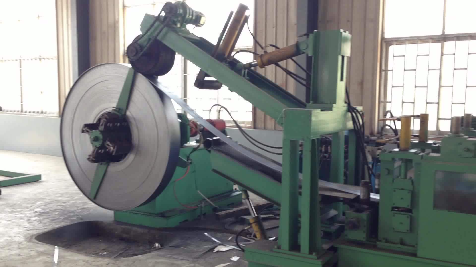 High Frequency Welded Steel Pipe Mill Line Welded Steel Pipe Production ...