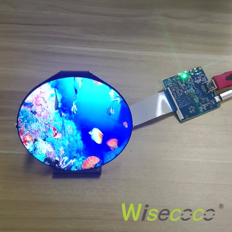 Wisecoco Original New Grade A+ 5 Inch 1080x1080 Circular 1080p Round ...
