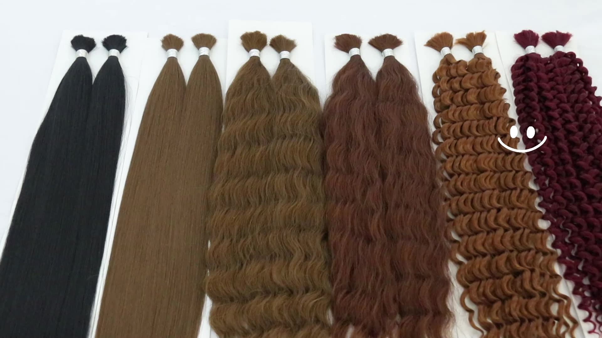 Julianna Wholesale Synthetic Fiber Bulk Hair - Buy Synthetic Bulk Hair ...