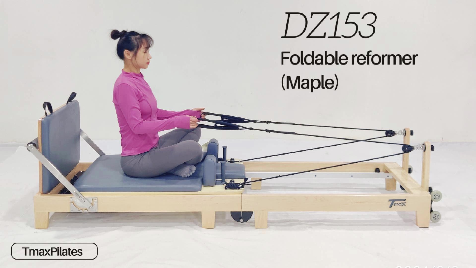 Maple Wood Pilates Reformer Gym Pilates Bed For Fitness Tmax High ...