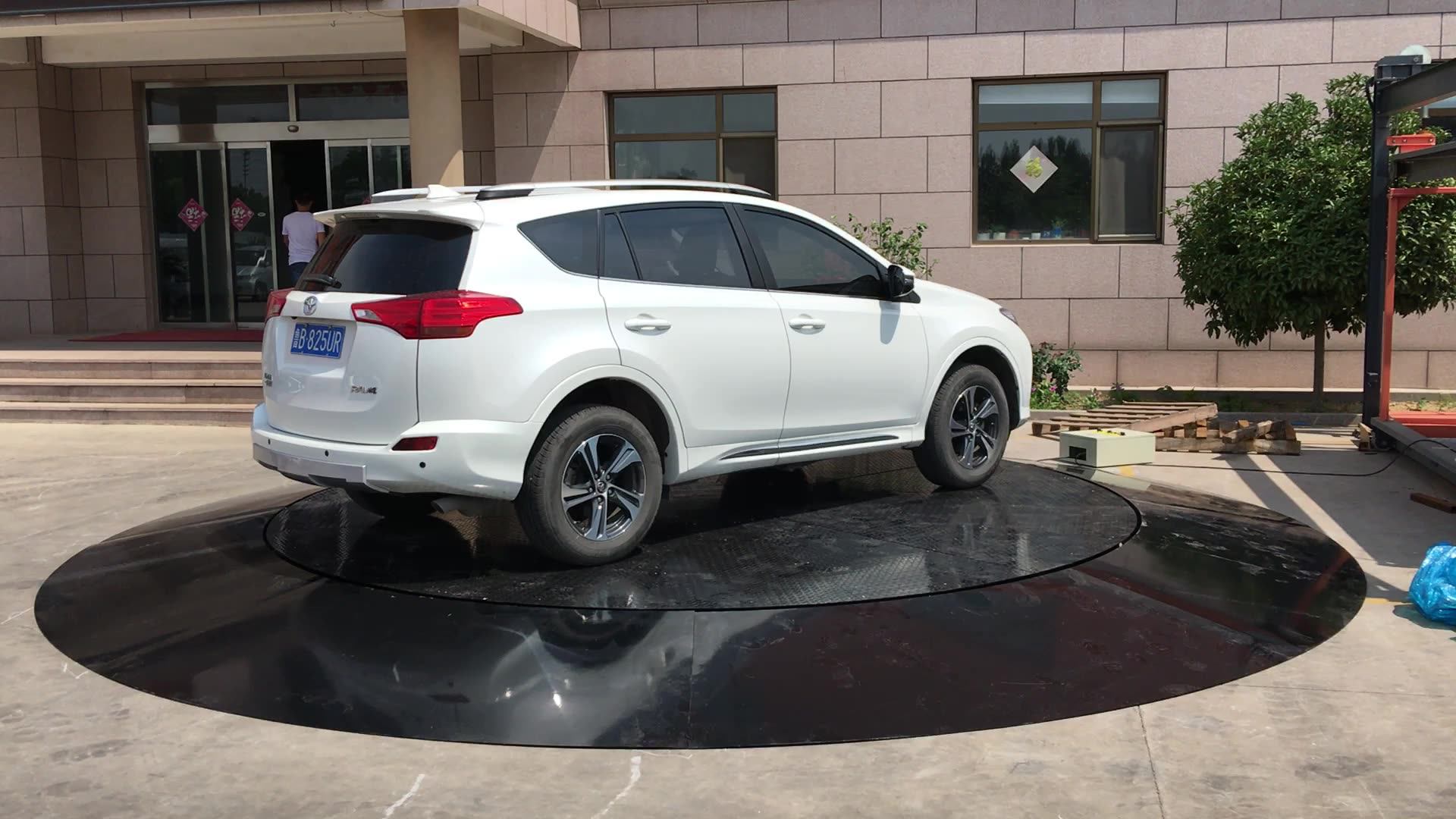 High Quality 360 Degree Vehicle Car Rotating Platform Plate Car Parking ...