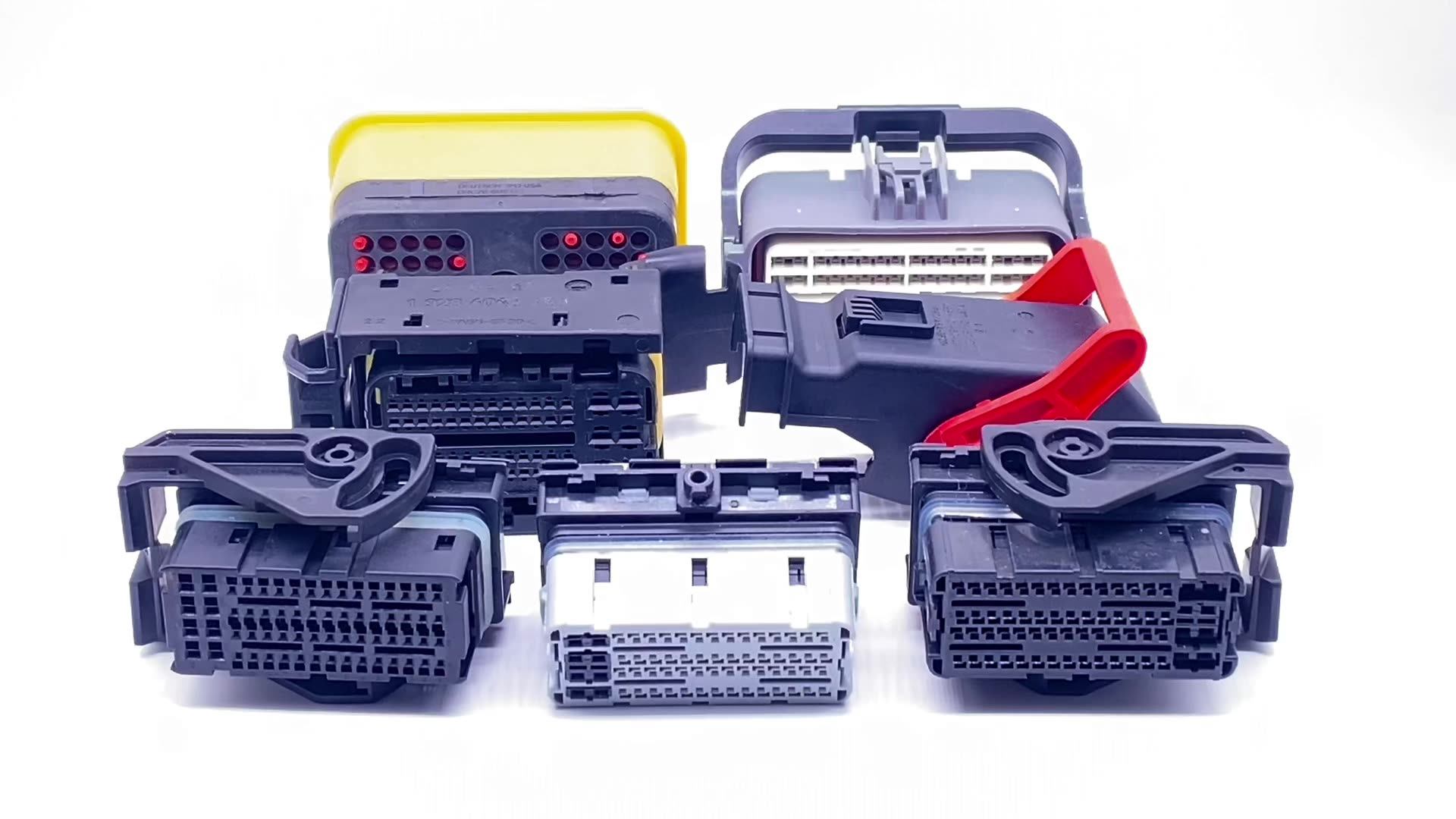 PPI0001501 供应原装德尔福64位汽车连接器ECU防水胶壳电子元器件-阿里巴巴