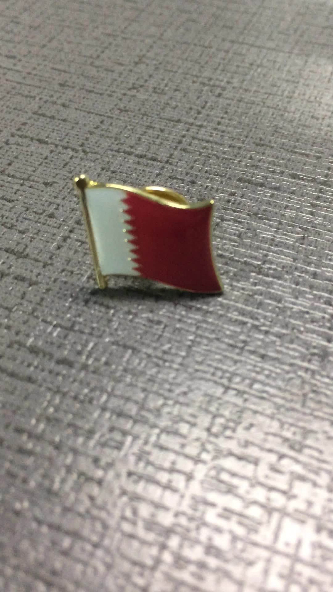 Uae National Day Gift Items/qatar Flag Lapel Pins Badge - Buy Uae ...