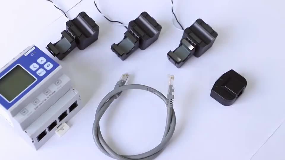 Din Rail Multi Channel Energy Meter Rj45 For Power Monitoring,Tcp/ip ...