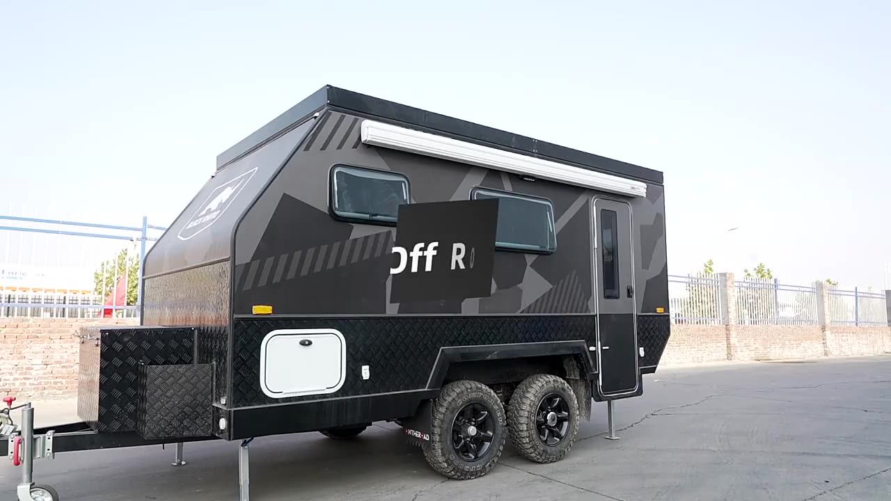 Customization Tiny House On Wheels Camper Trailer Off Road Caravan With ...