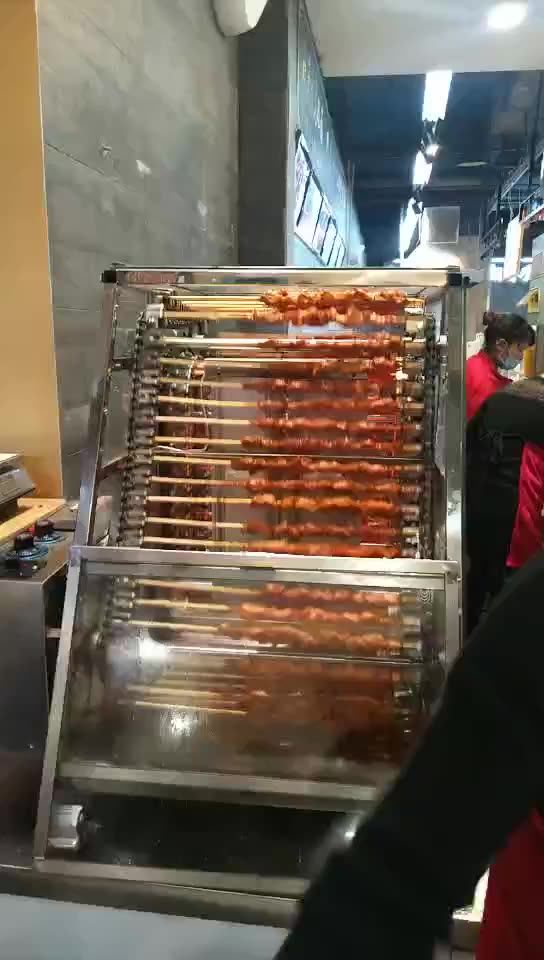 Electric Gas Doner Kebab Machine Shawarma Turkish Automatic Doner Kebab ...
