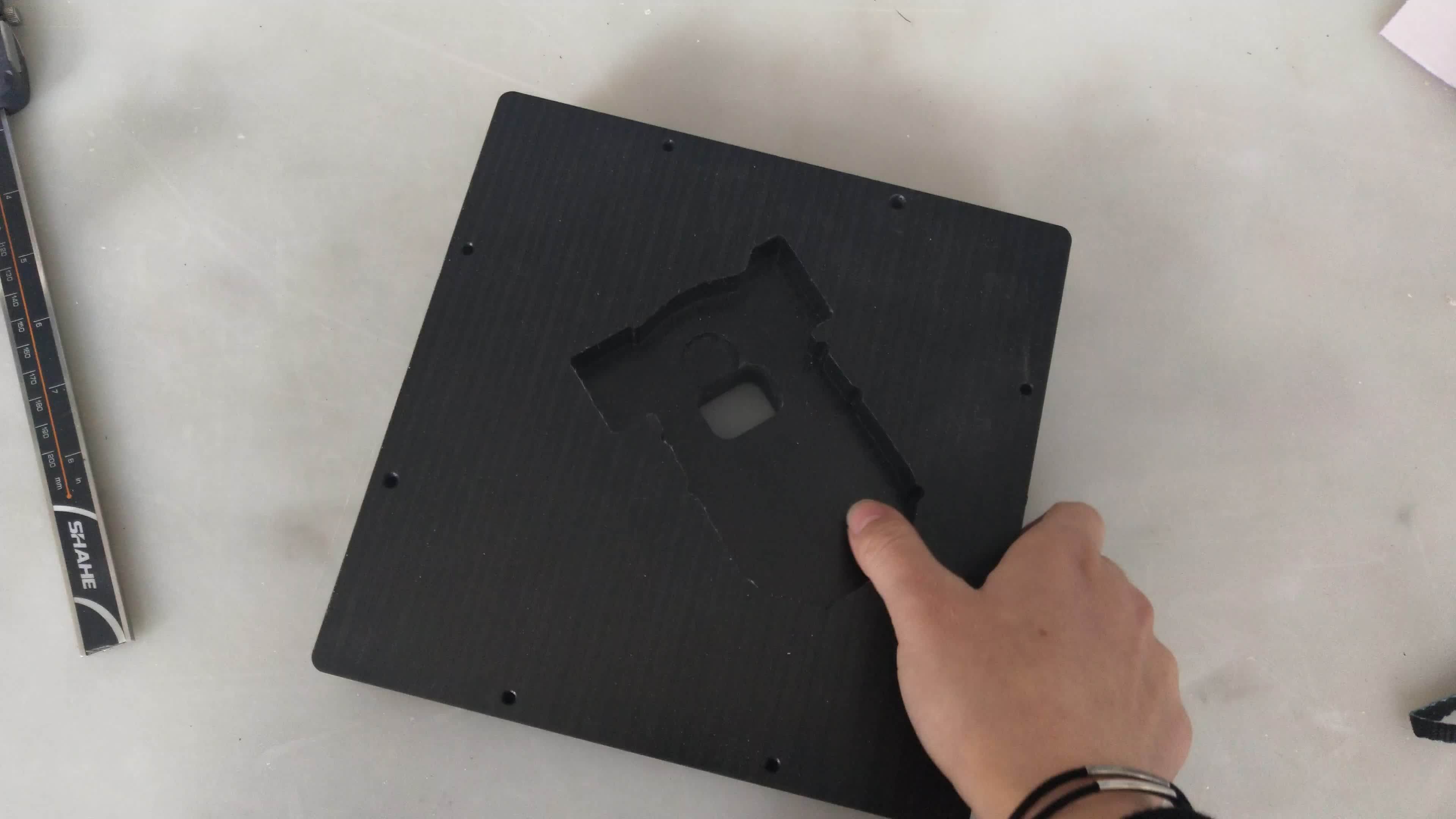 Engineering Plastic Black White Derlin Acetal Pom Sheet - Buy Pom Pom ...