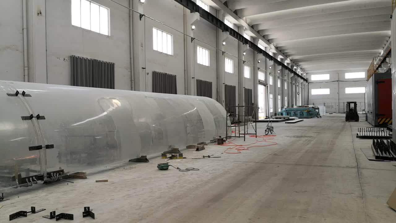 Large Curved Plexiglass Super Thick Acrylic Sheet For Large Aquarium ...