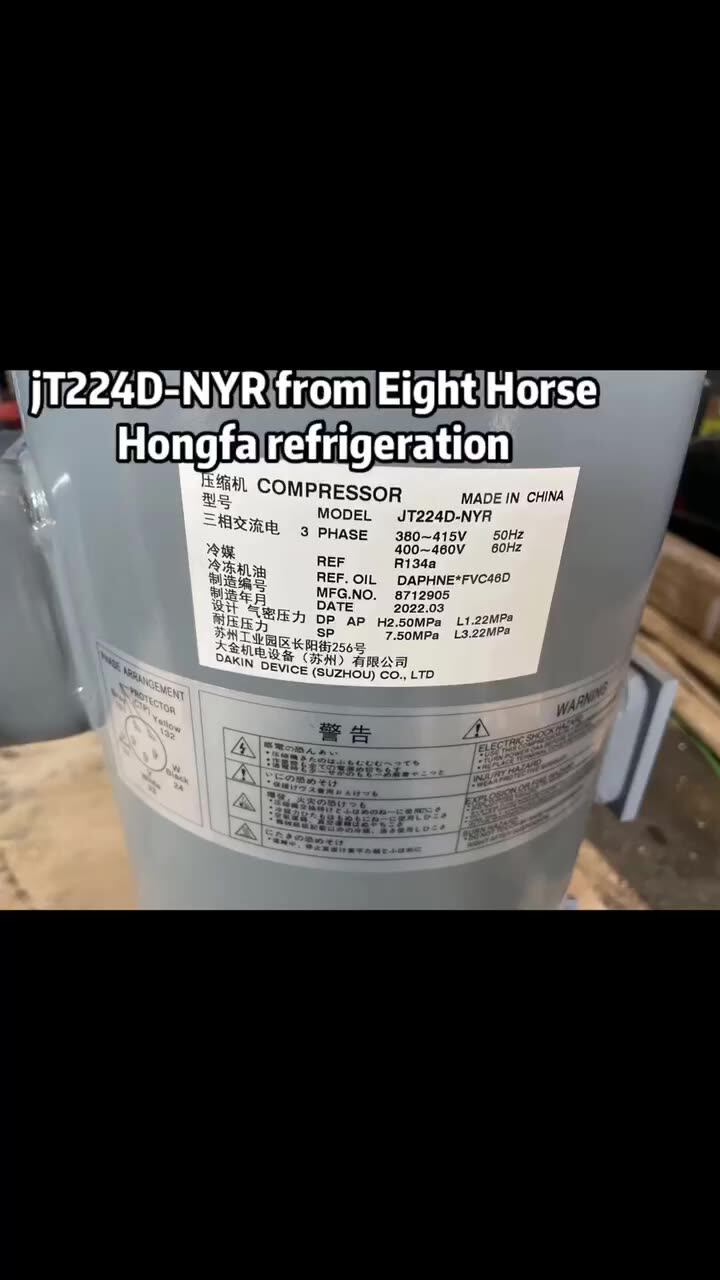 7.5hp New Marine Compressor R134a Scroll Refrigeration Compressor ...