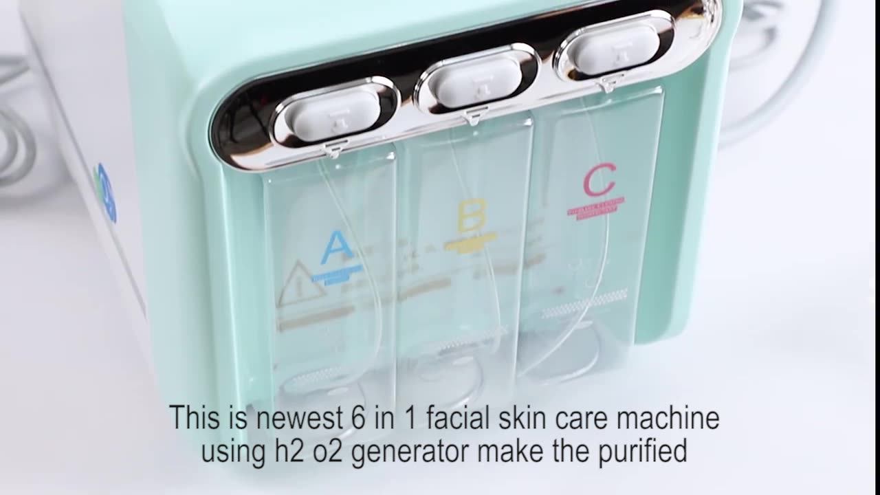 Viral Videos & Demos On Deep Cleaning 6 In 1 Hydra Peeling Aqua Facial ...