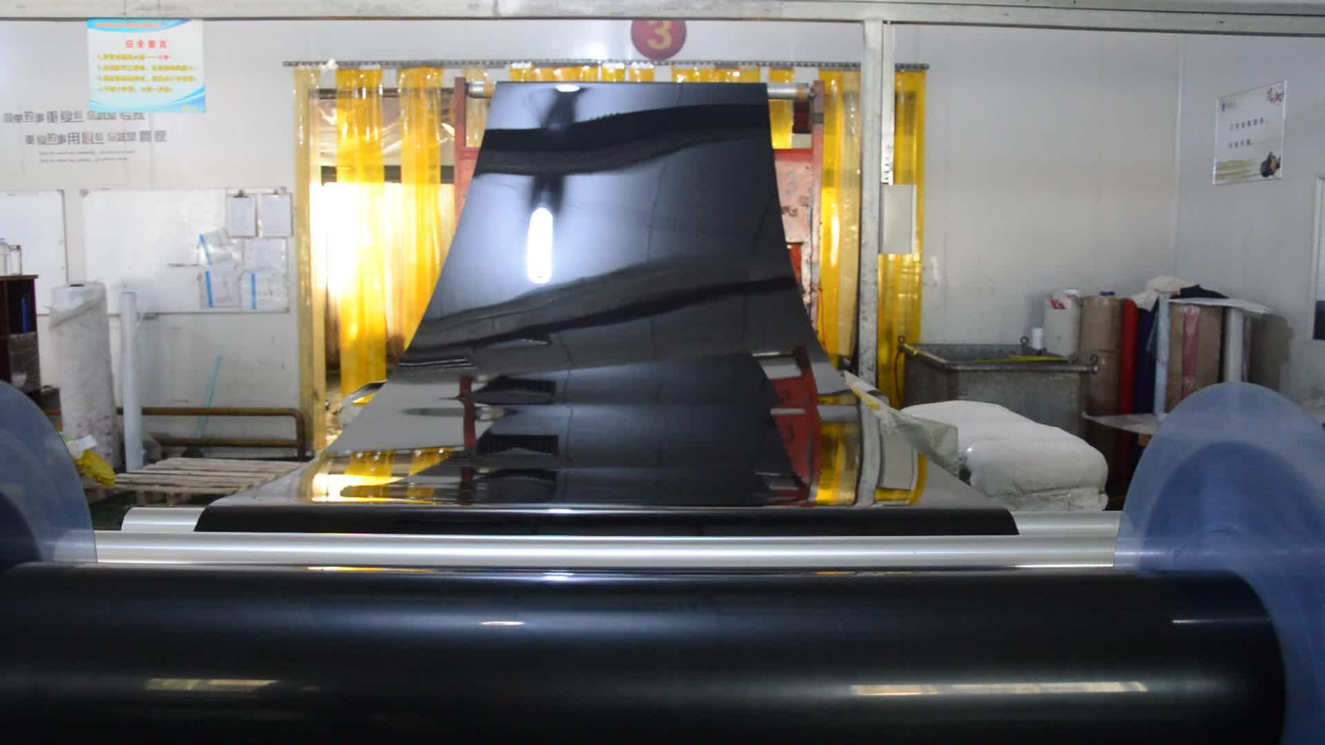 0.15mm High Gloss Rigid Pvc Thin Plastic Sheet Black Pvc Roll - Buy Pvc ...