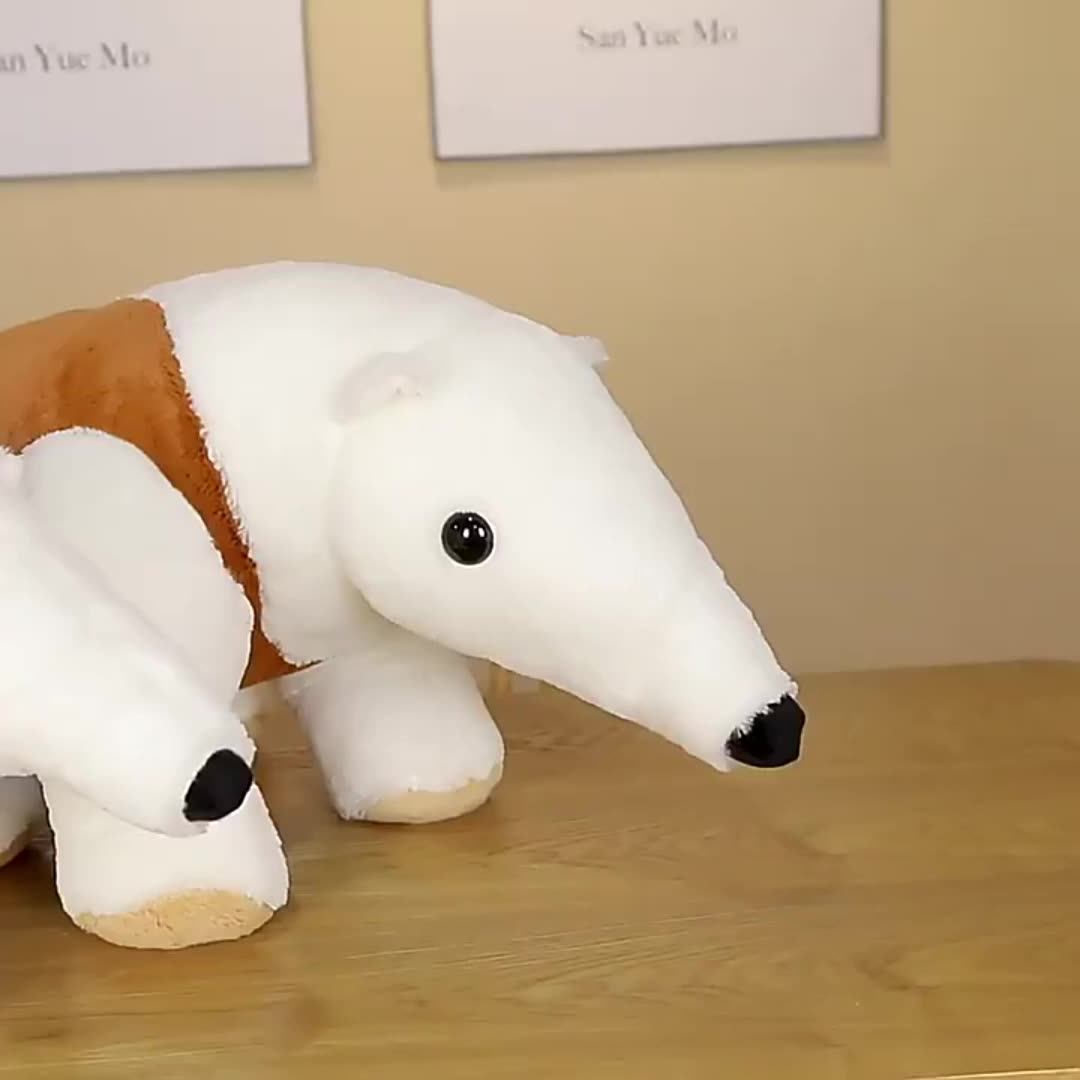 Greenmart Artificial Pangolin Anteater Plush Toy Custom Stuffed Animals ...