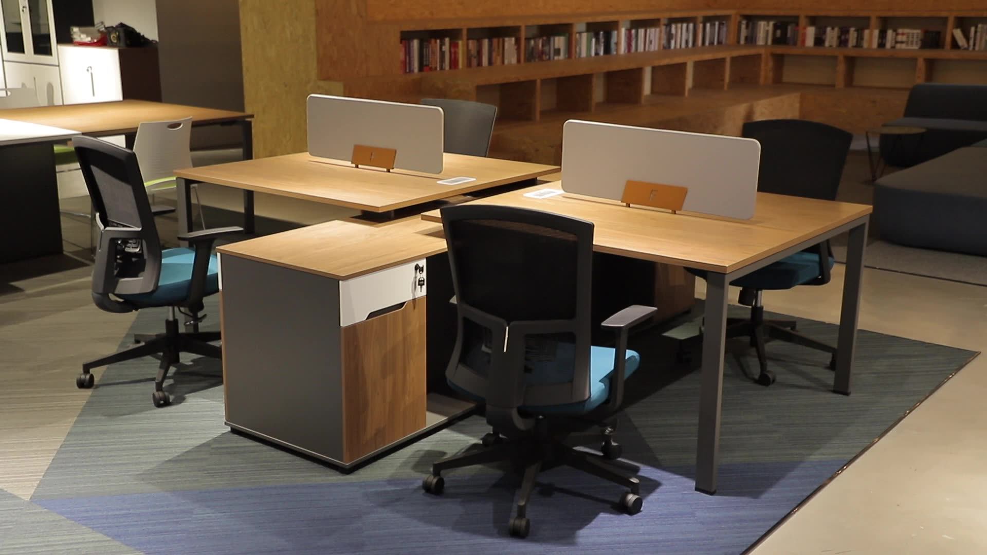 Standard Sizes 3 Person Call Center Dimensions Soft Board Office ...