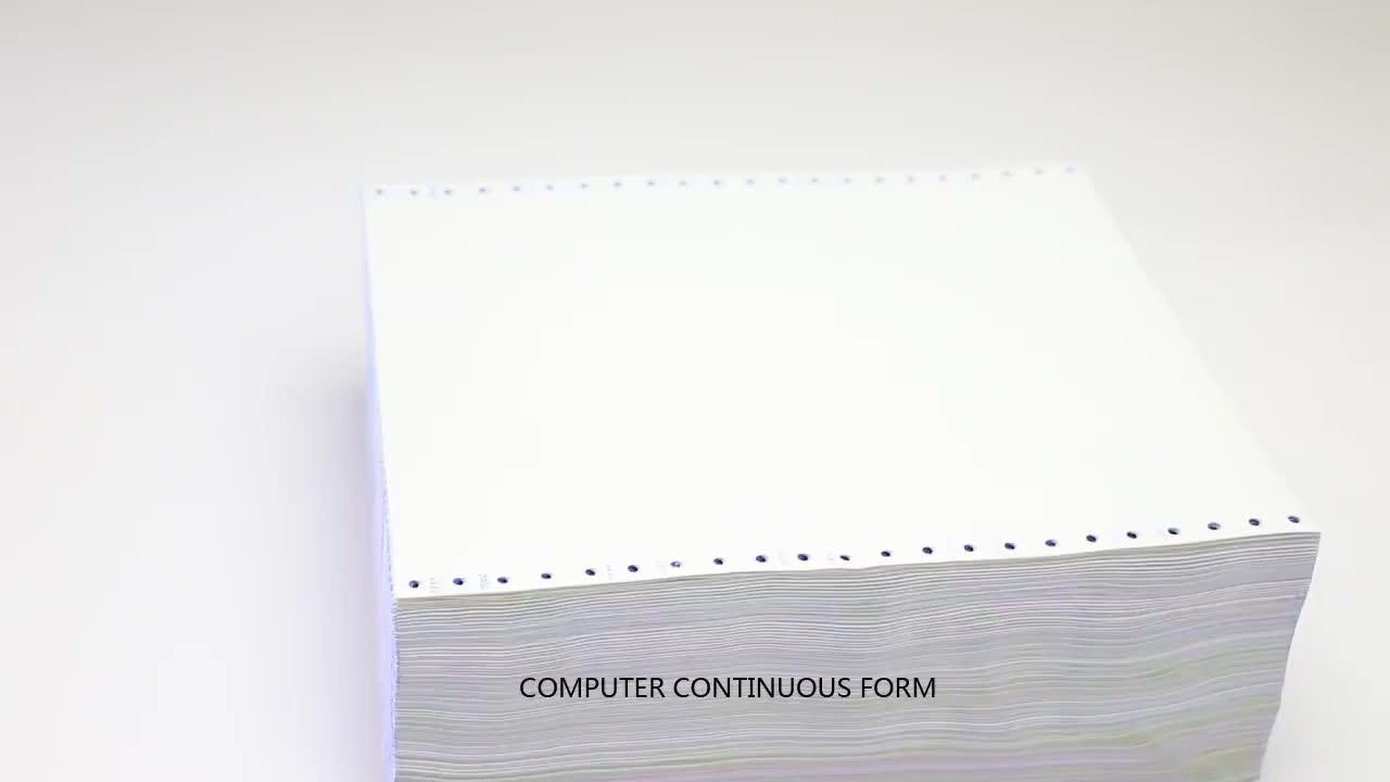 Wholesale Continuous Carbonless Computer Paper A4 Ream 9.5x5.5 6 Ply ...