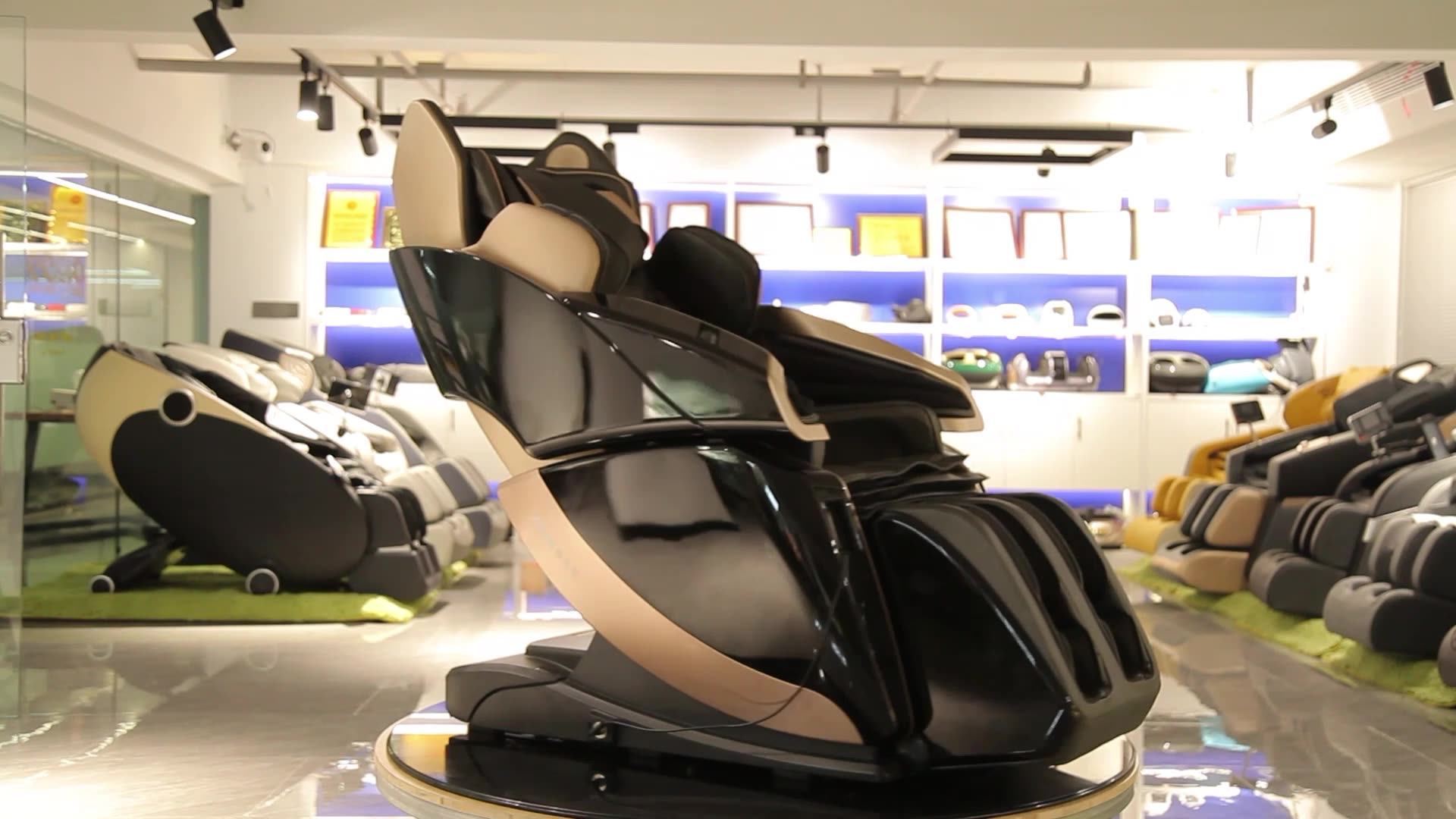 Luxury Modern Ai Smart Sl Track Deluxe Massage Cahir Full Body Robot ...