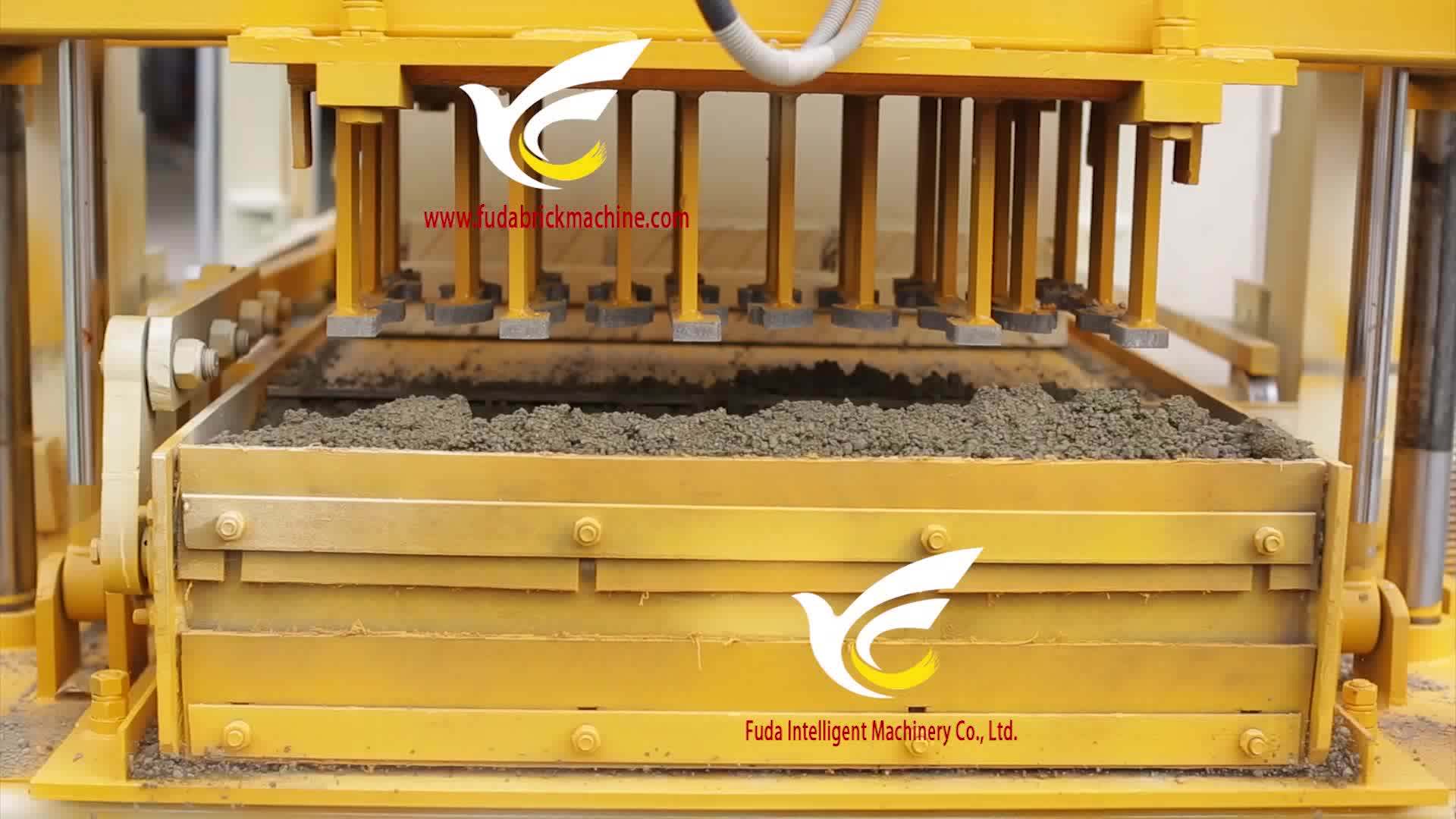 Qt4-18 Automatic Clay Tunnel Kiln Brick Firing Process - Buy Brick ...