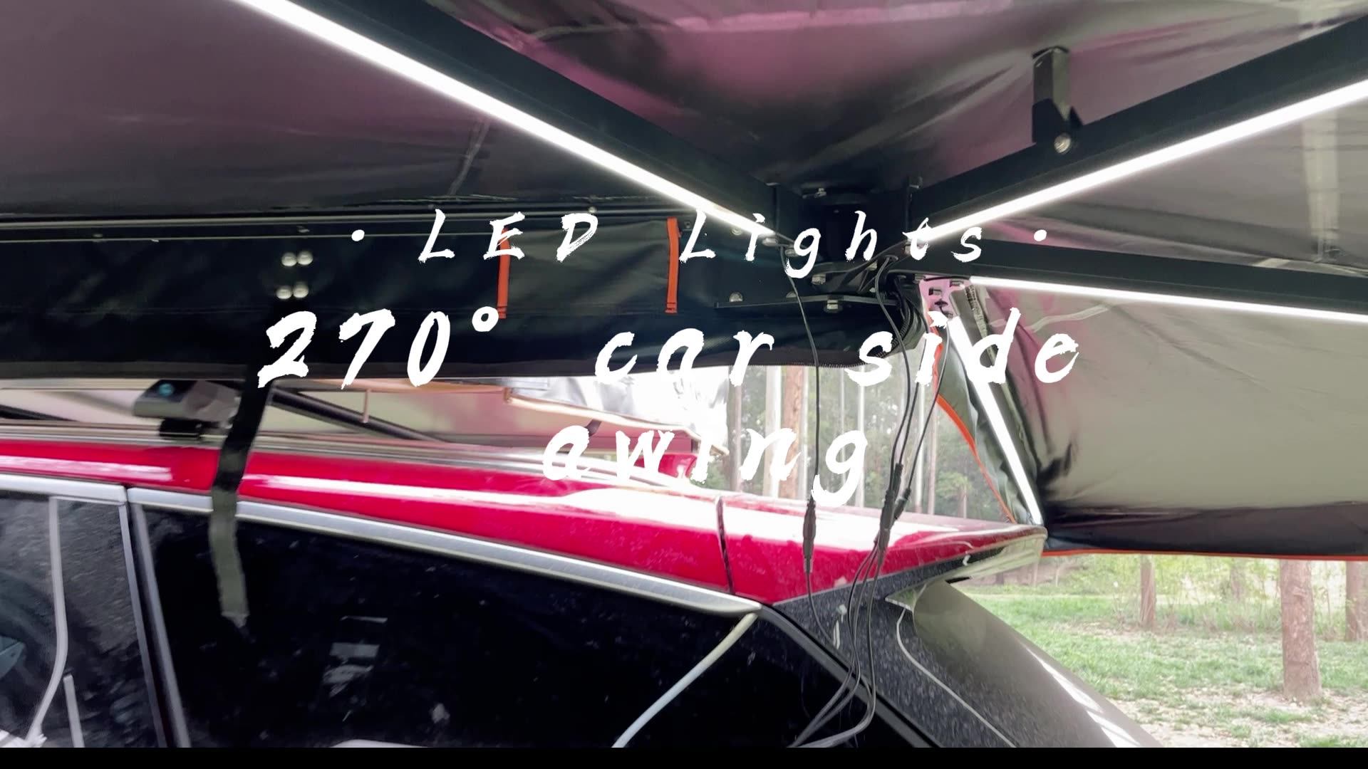 2022 New Style 270 Degree Led Waterproof Awning 4x4 Car Awning Free ...