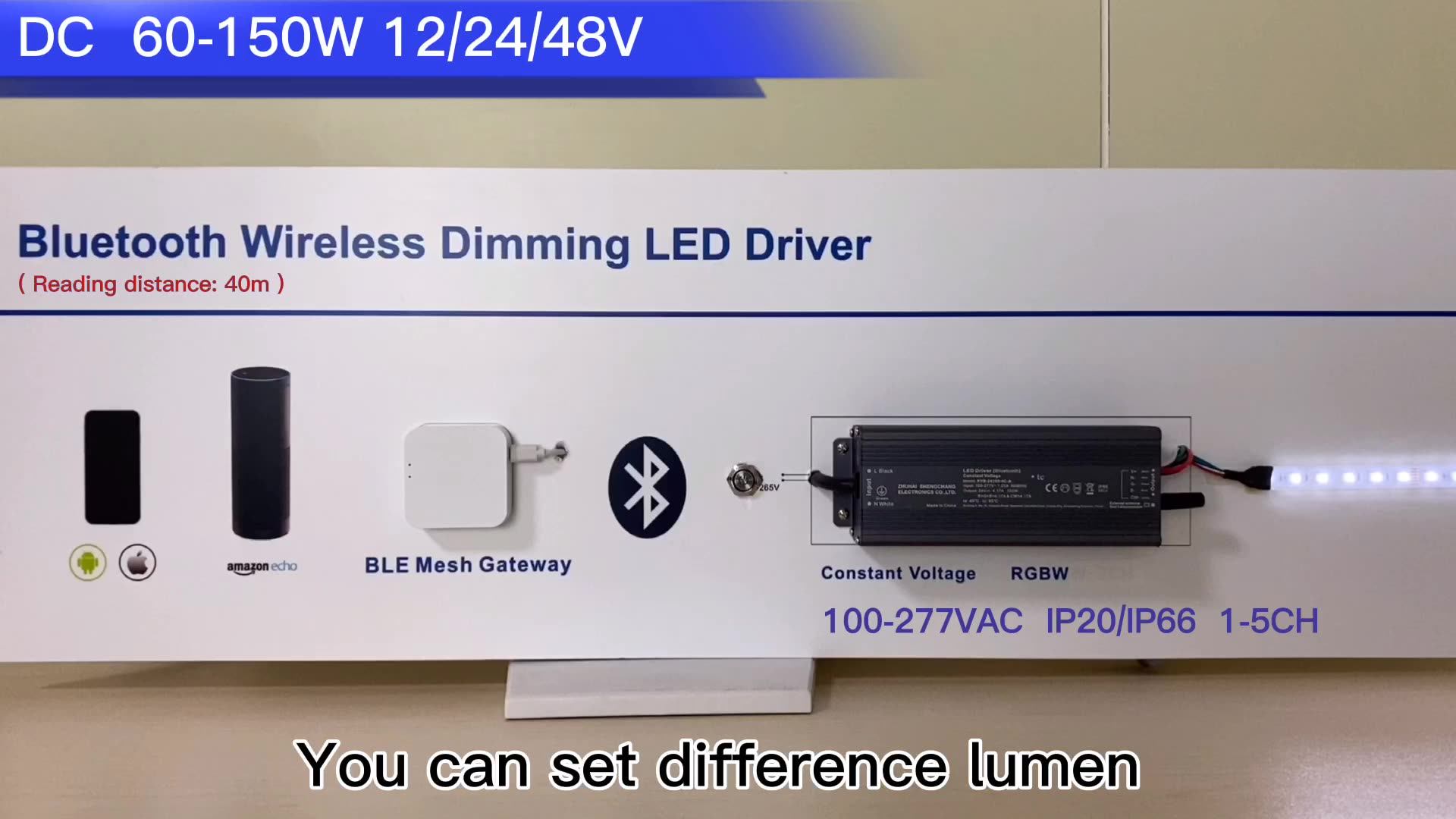 Zigbee Remote Control 60w Rgb 12v/24v Led Driver Ip20 Ul Listed - Buy ...