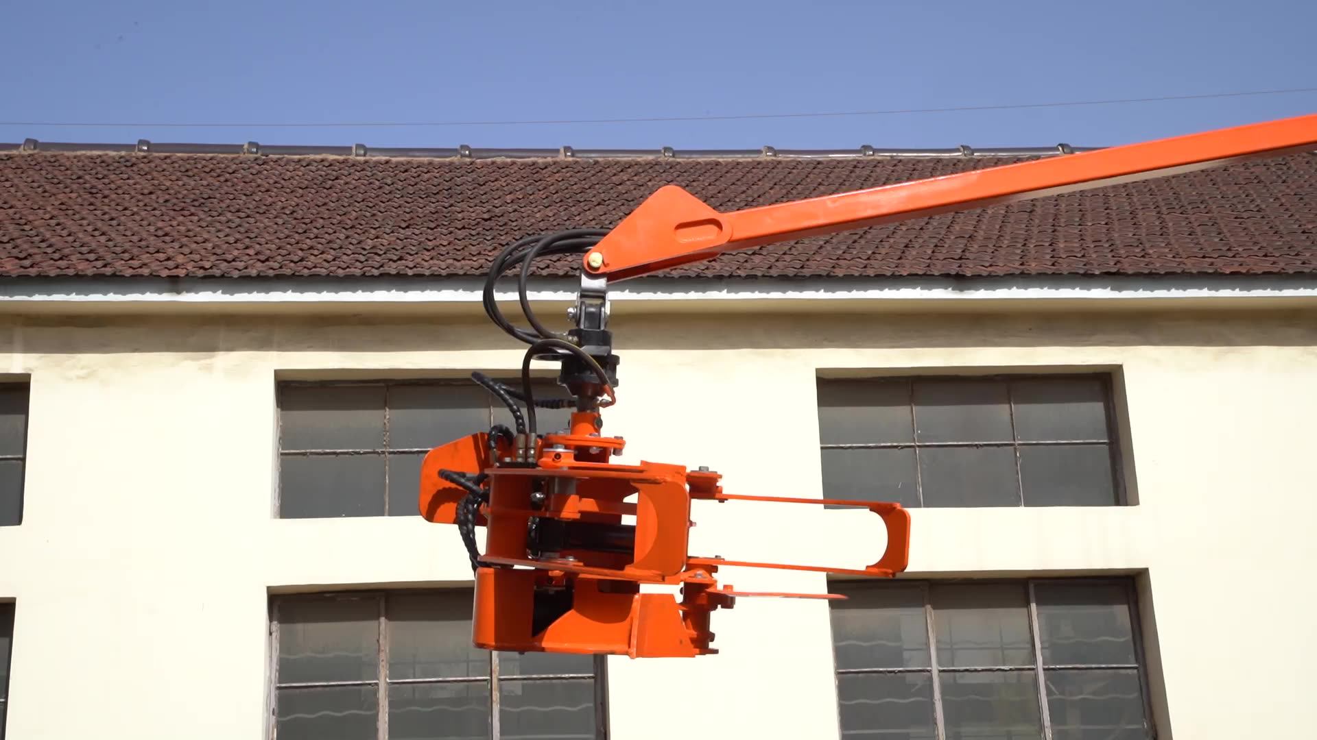 Hydraulic Mini Tree Harvester Wood Cutter Cutting Machine For Log ...