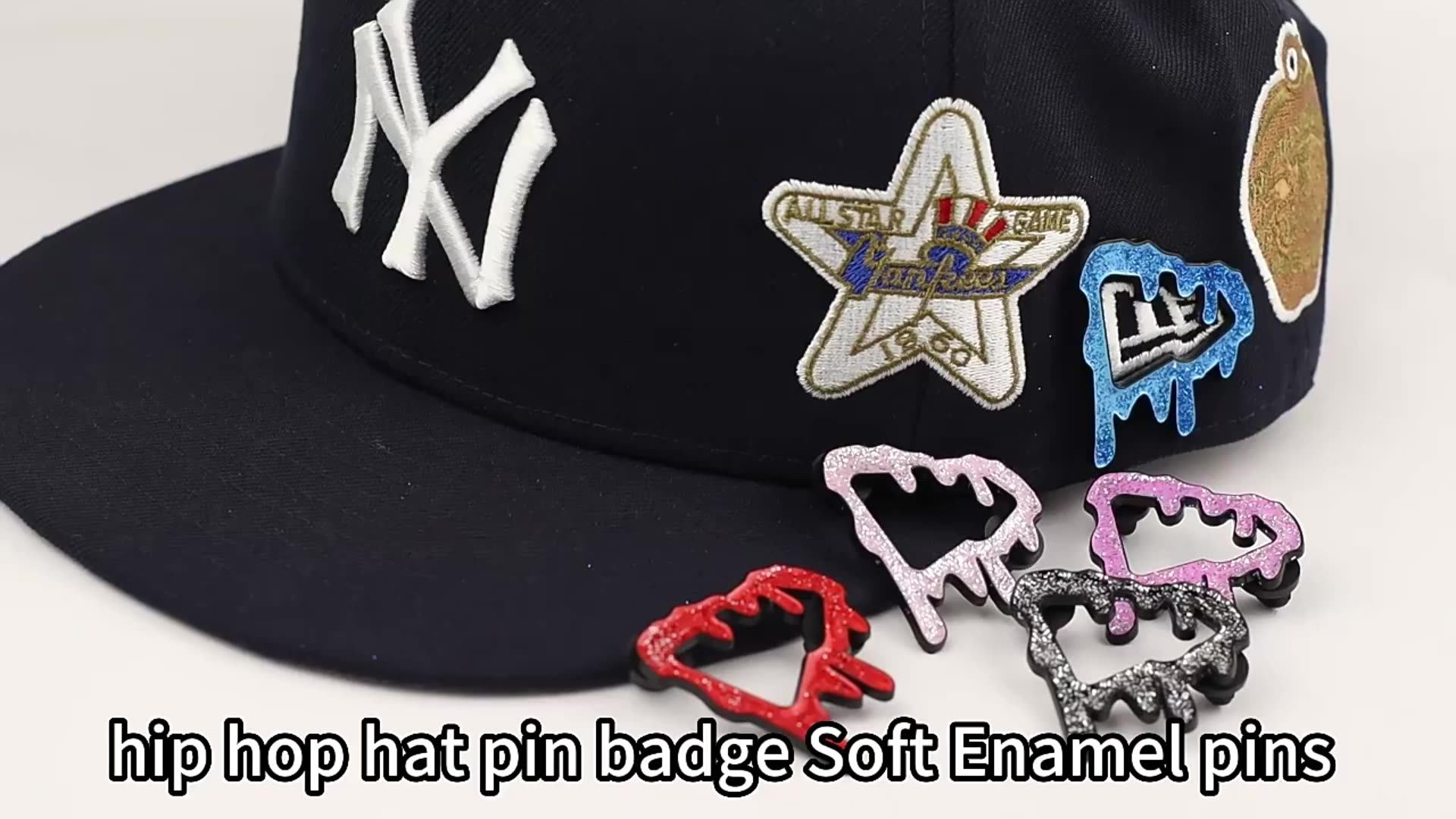 Custom Mexican New Era Eagle Letters Flag Hat Pins Cartel 10pc Min For ...