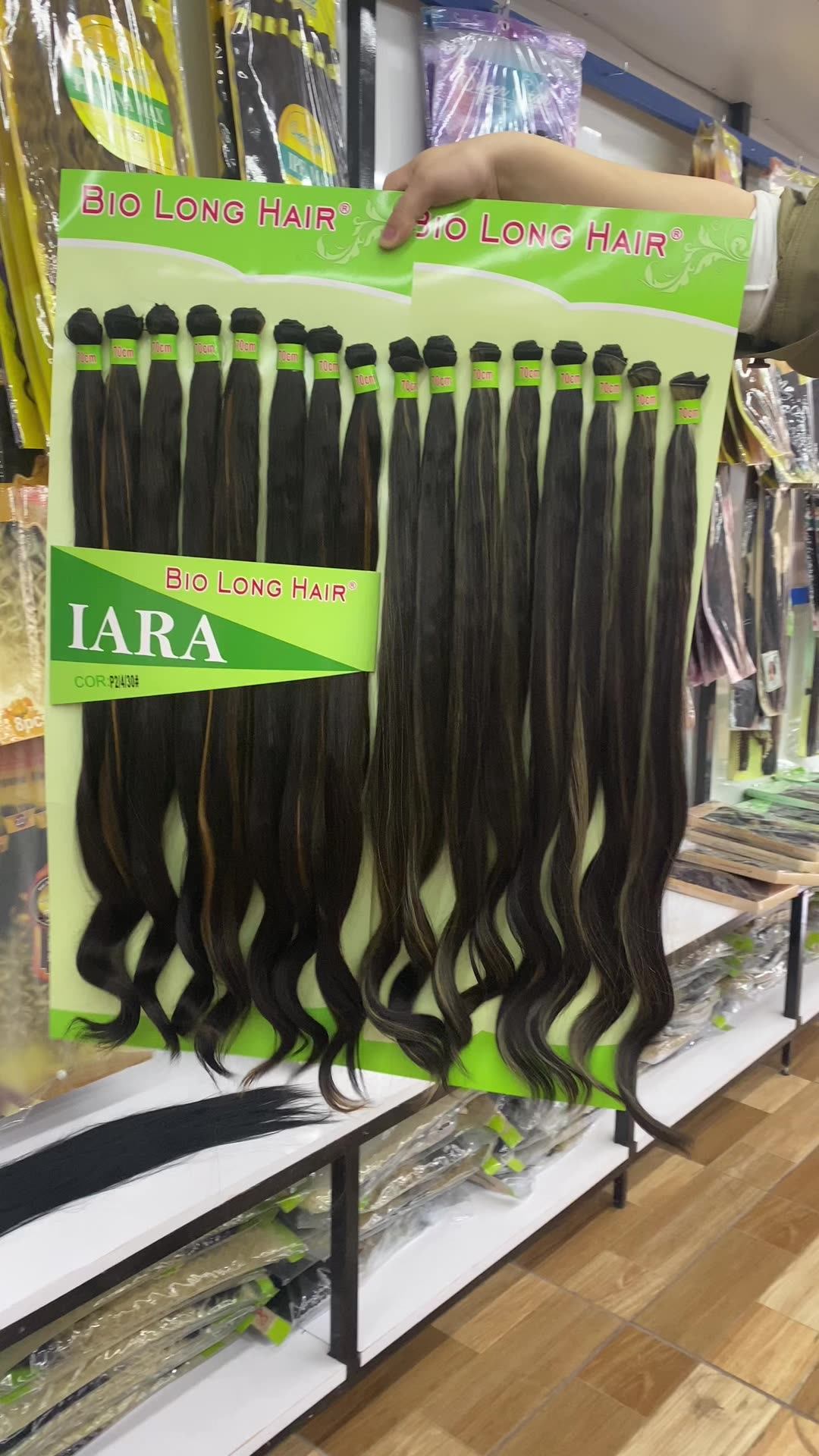 Superstar Bio Long Hair Iara 70cm 280grs Synthetic Fiber Hair Bundles ...