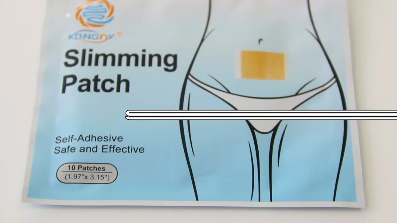 Chinese Natural Herbal Slimming Plaster Belly Button Slim Patch - Buy ...