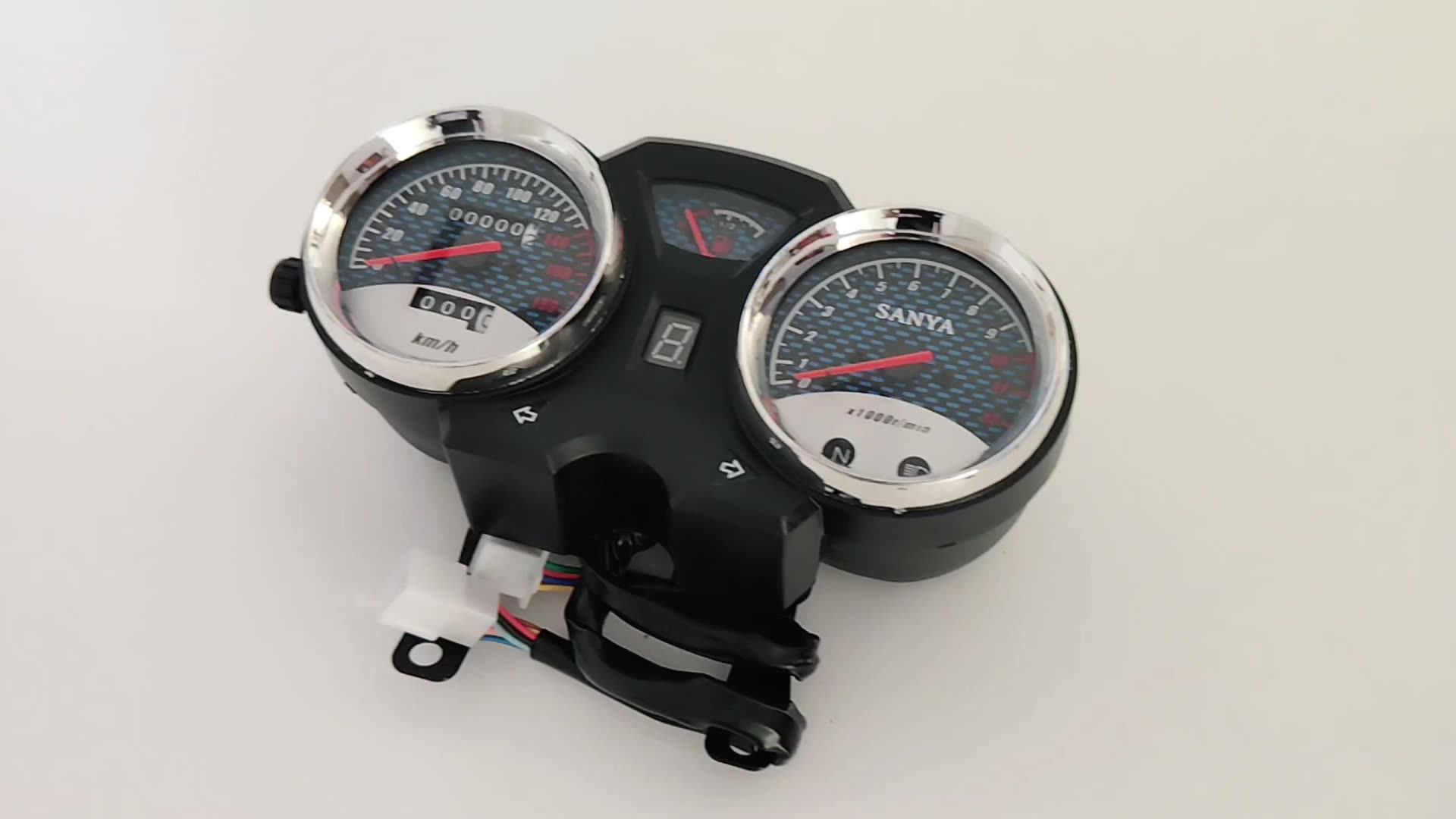 Motorcycle Speedometer Assy/tableros/velocimetro/metro Completo For ...