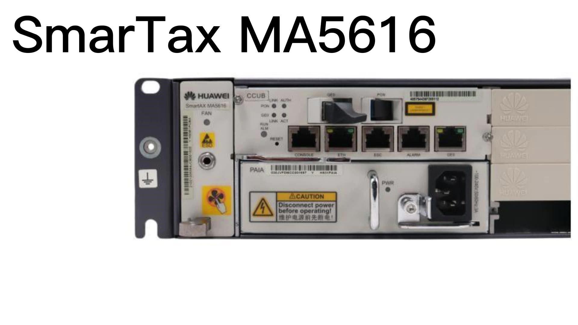 Huawei 디지털 가입자 회선 접근 다중화기 Ac 힘 또는 Dc 힘을 가진 Ip Dslam Smartax Ma5616 ...