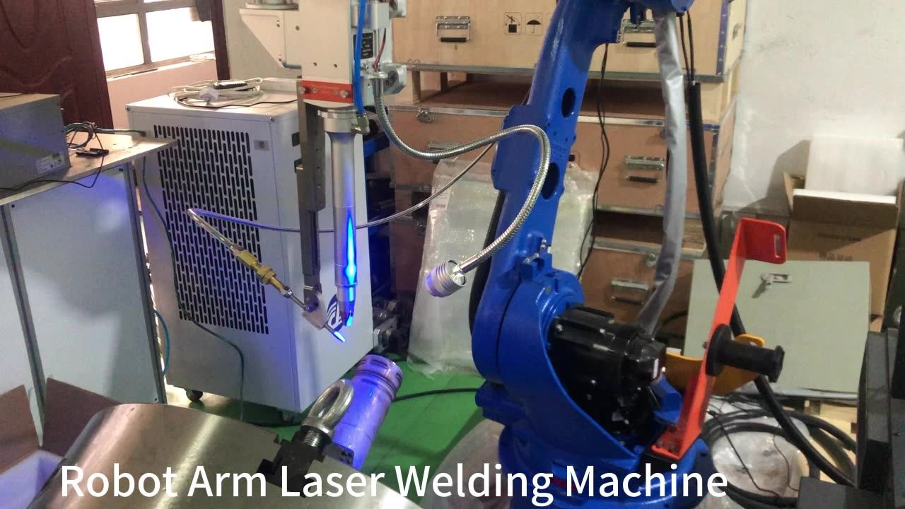 New Application Robotic And Wire Feeding Fiber Laser Welding Systems Carbon Steel Aluminum ...