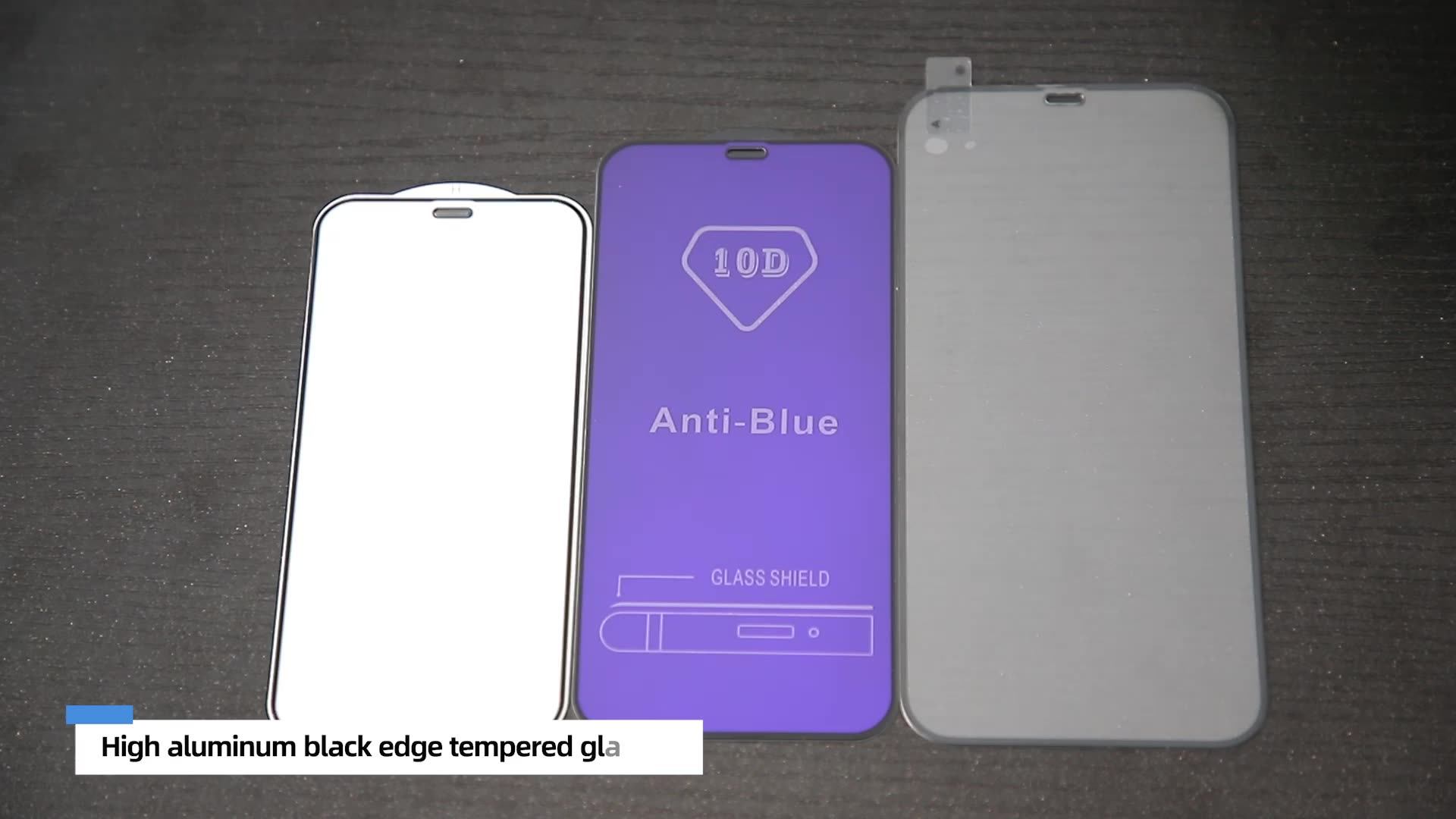 2 Pack Tempered Glass Phone Screen Protector Anti-fingerprint For ...