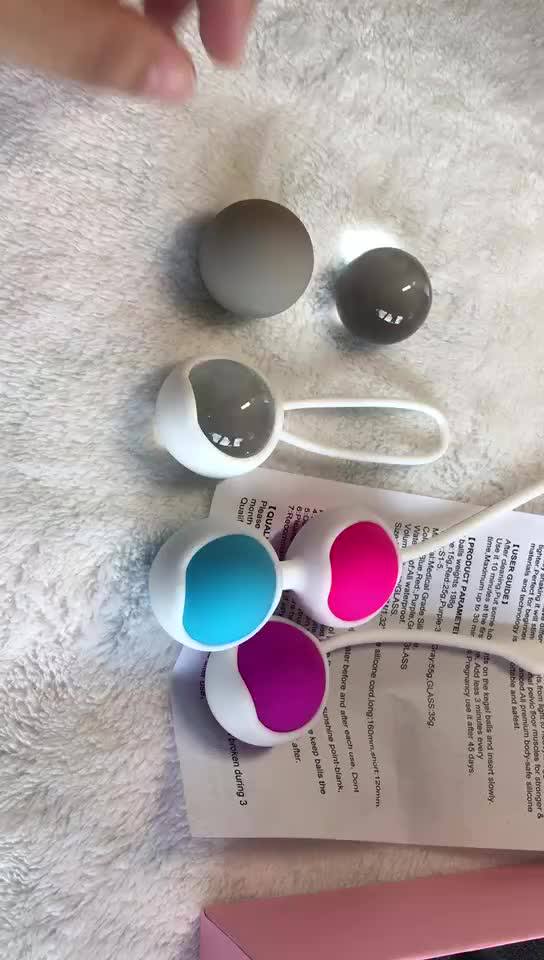6pcs/box Soft Silicone Bolas Chinas Ball Kegel Weights Ball Vagina ...