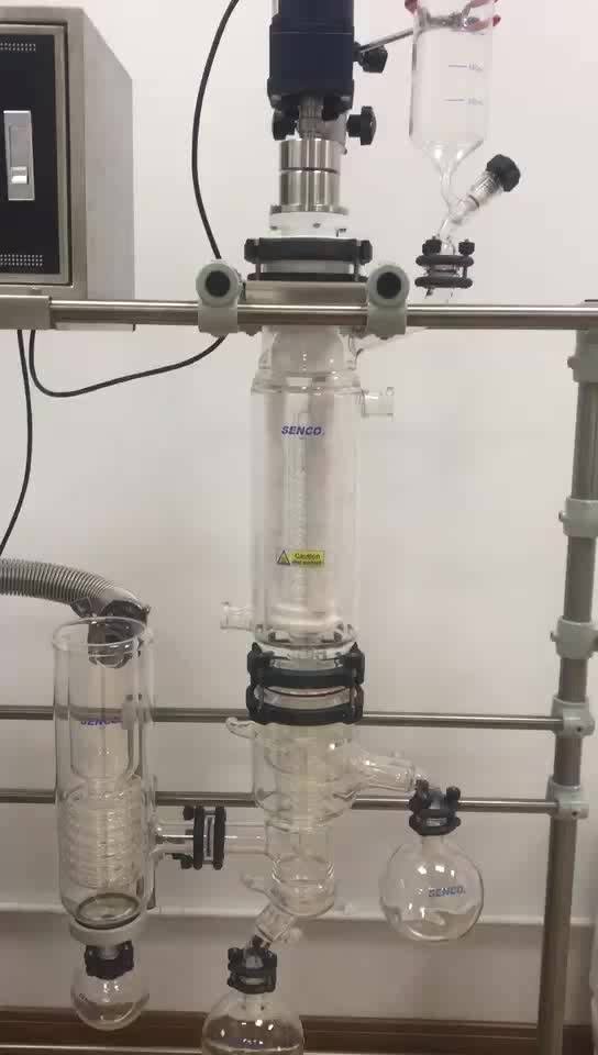 Fractional Molecular Distillation Column Used For Plant Oil Separation ...