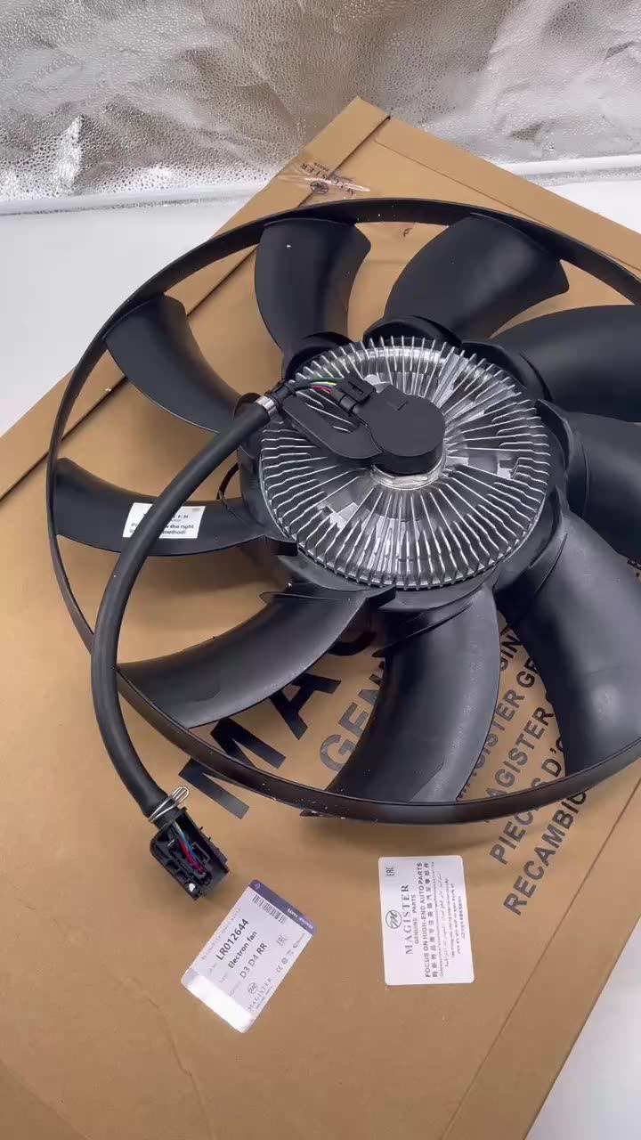 Car Cooling System Parts Electronic Radiator Fan Assembly For Land ...
