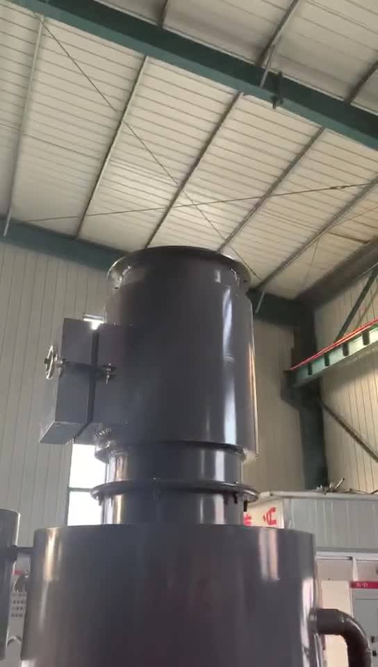 Large Smokeless Waste Incinerator 500kg/h Capacity Model Incinerator ...