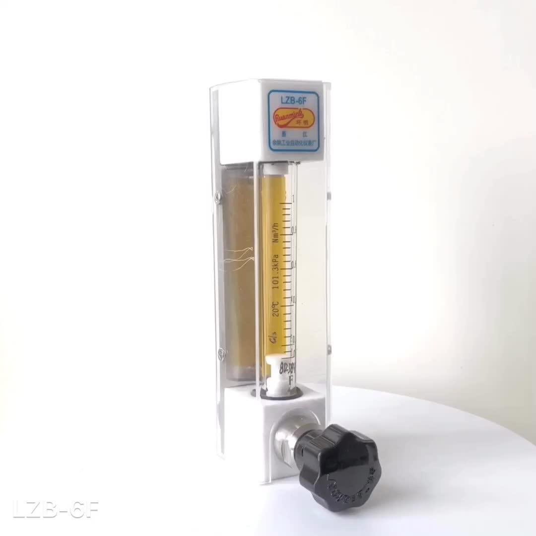 Ptfe Glass Tube Rotameter Acid Flow Meter - Buy Acid Flow Meter ...