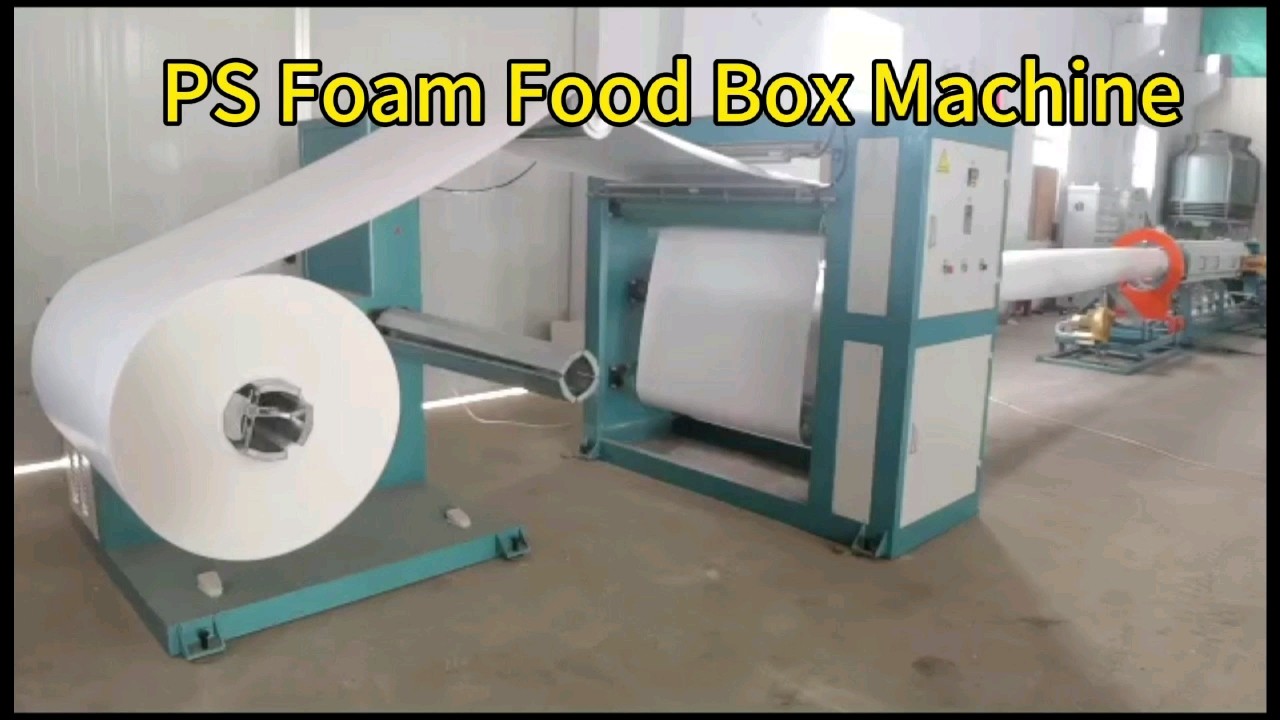 Polystyrene Food Container Machine / Ps Foam Tray Making Machine ...