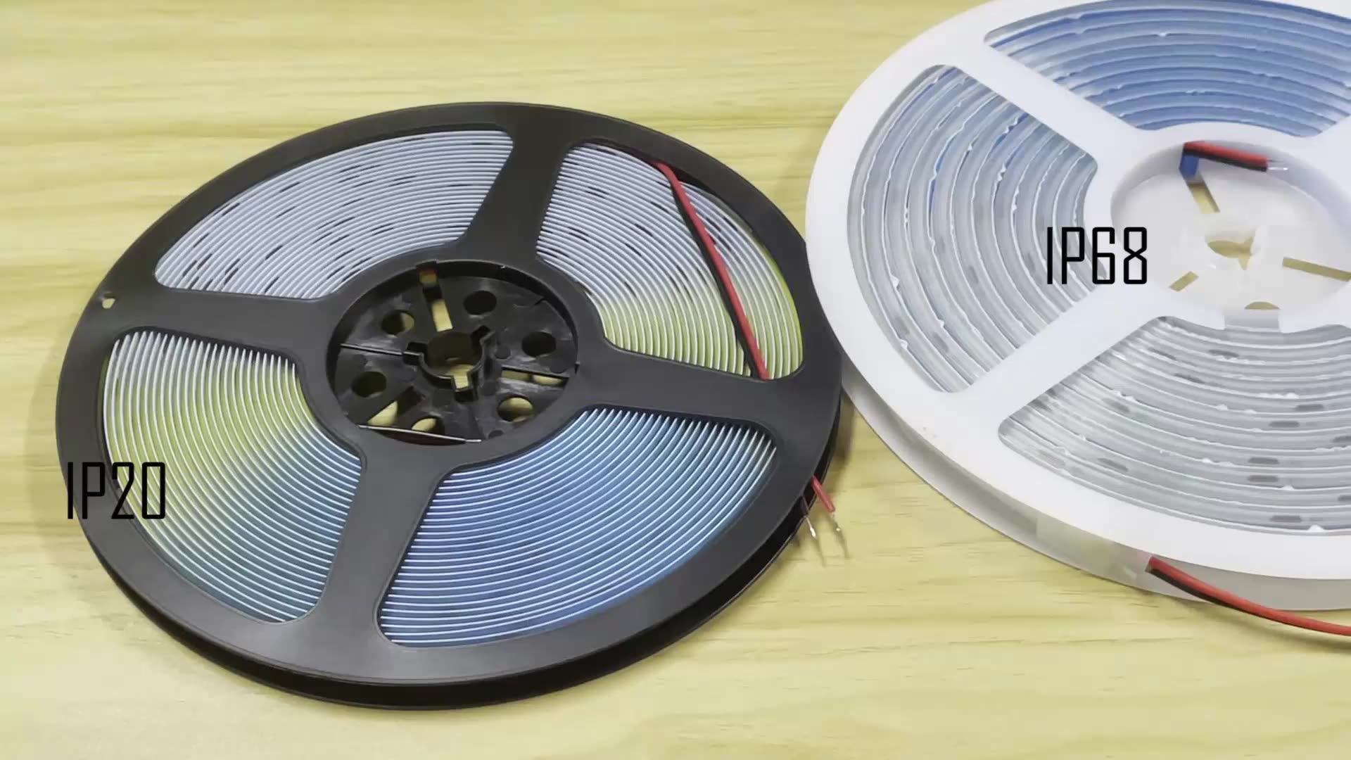 High Quality 5v 12v 24v 220v 2800k-6500k Rgbic Rgb Rgbw Cob Led Strip ...