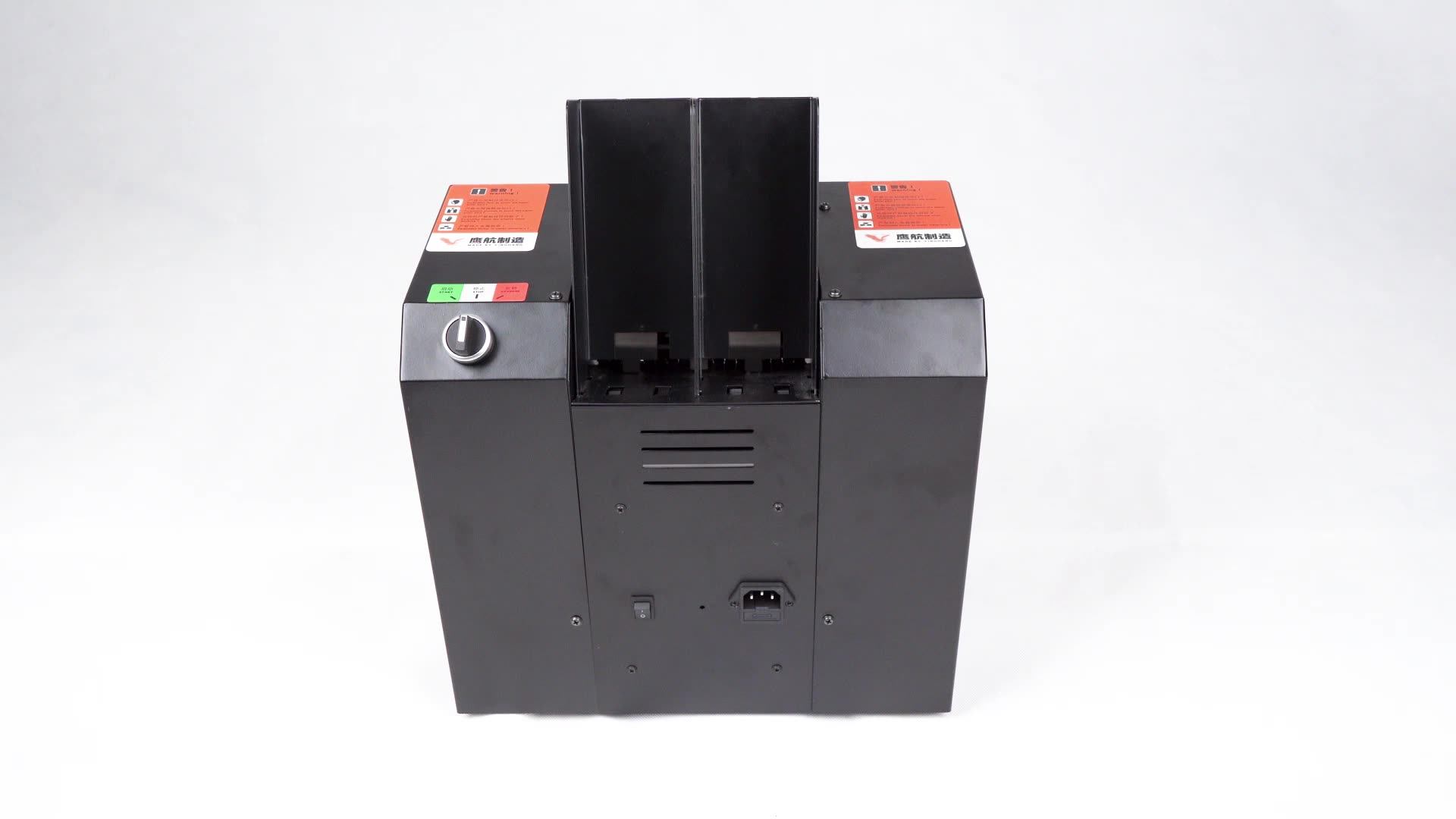 Yh Casino Quality Easy To Use 2 Port Paper Poker Card Crush Machine ...