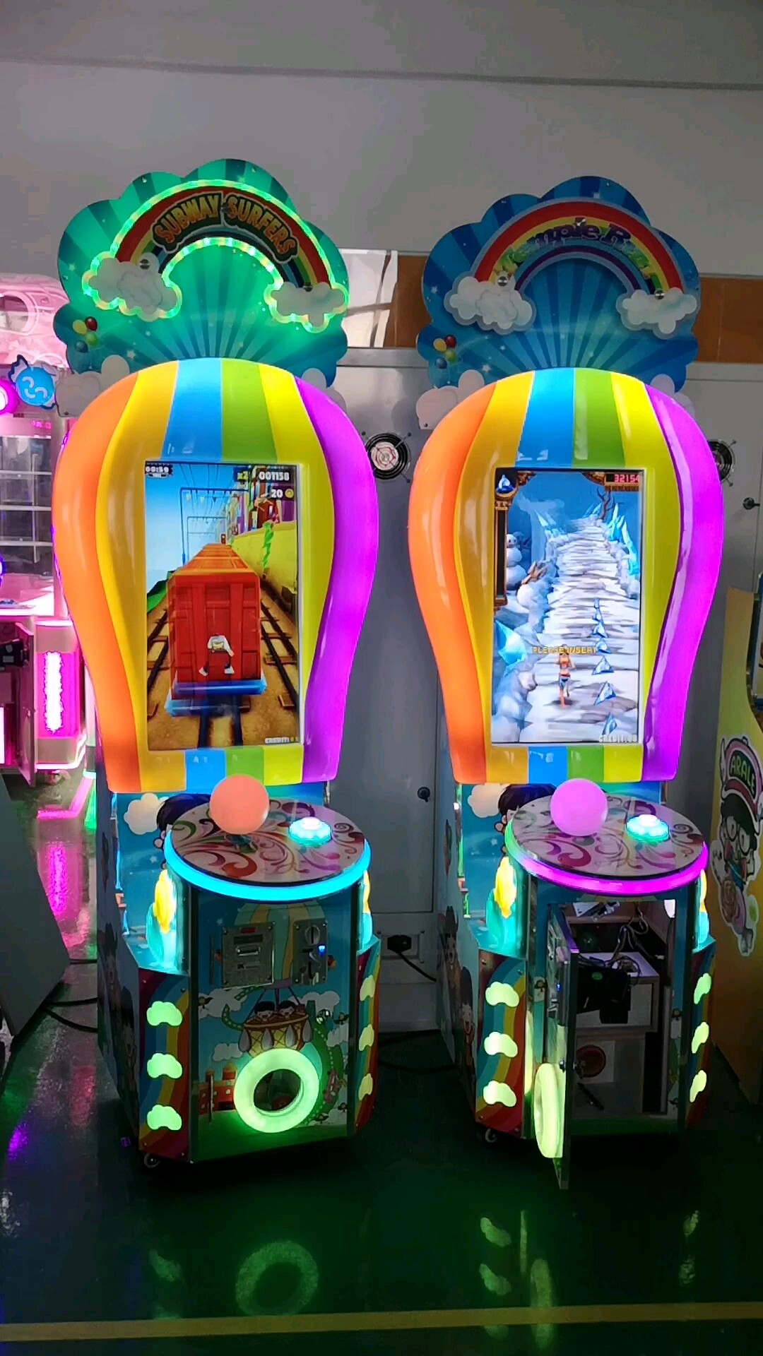 Cheap Amusement Park Arcade Video Game Machine Temple Run Kids Coin ...