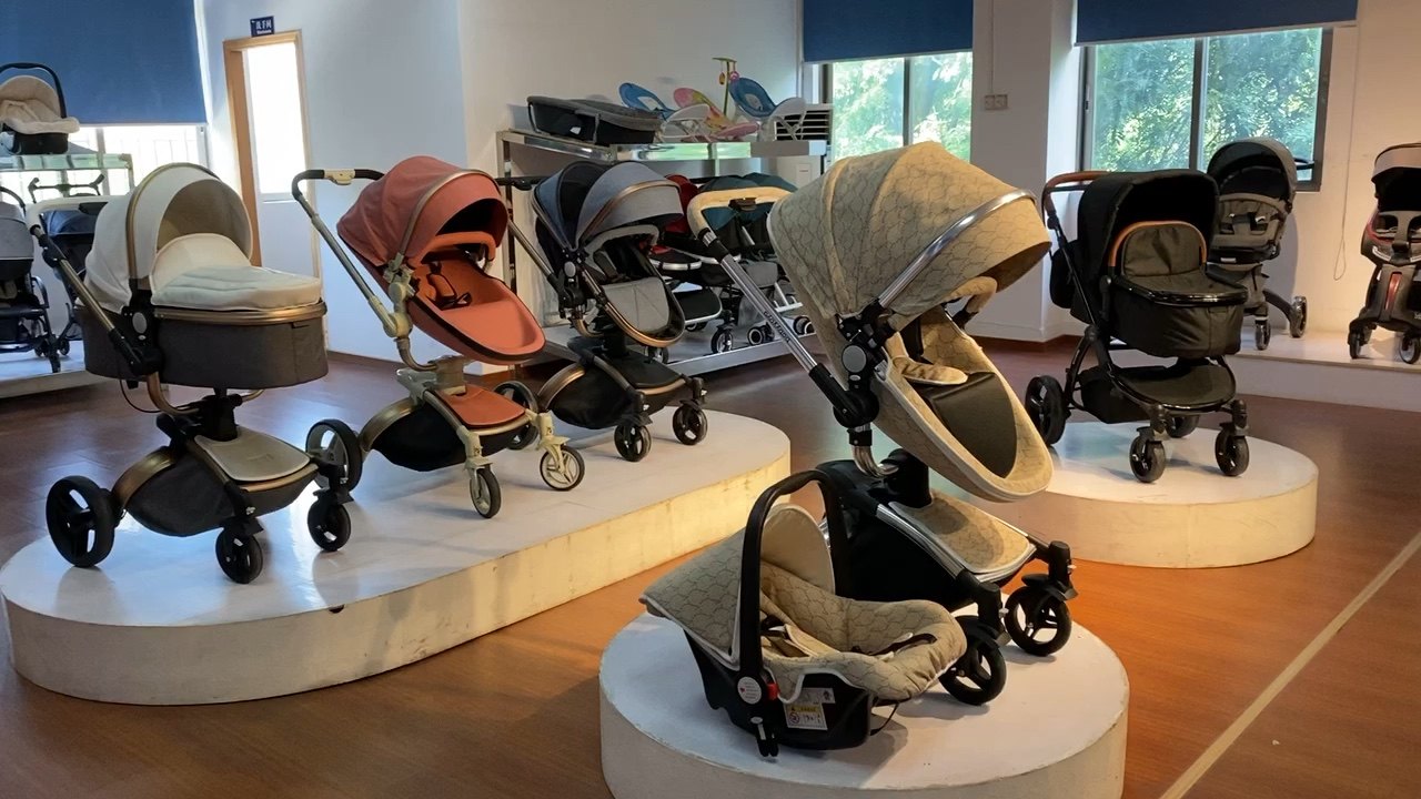 Manufacturer Wholesale Luxury Twins Stroller 3 In 1 High Landscape ...