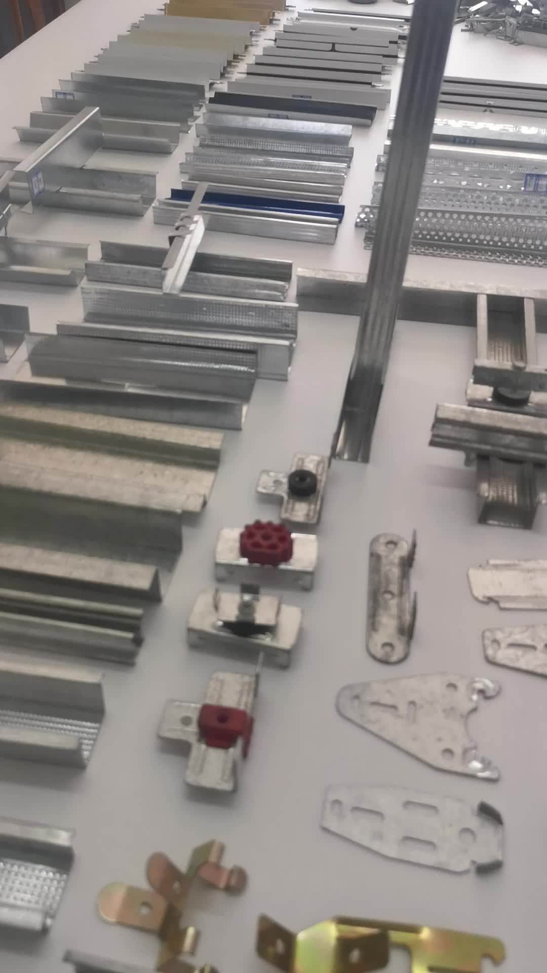 Galvanized Hat Channel Omega Furring Channel Metal Studs Tracks Sizes ...