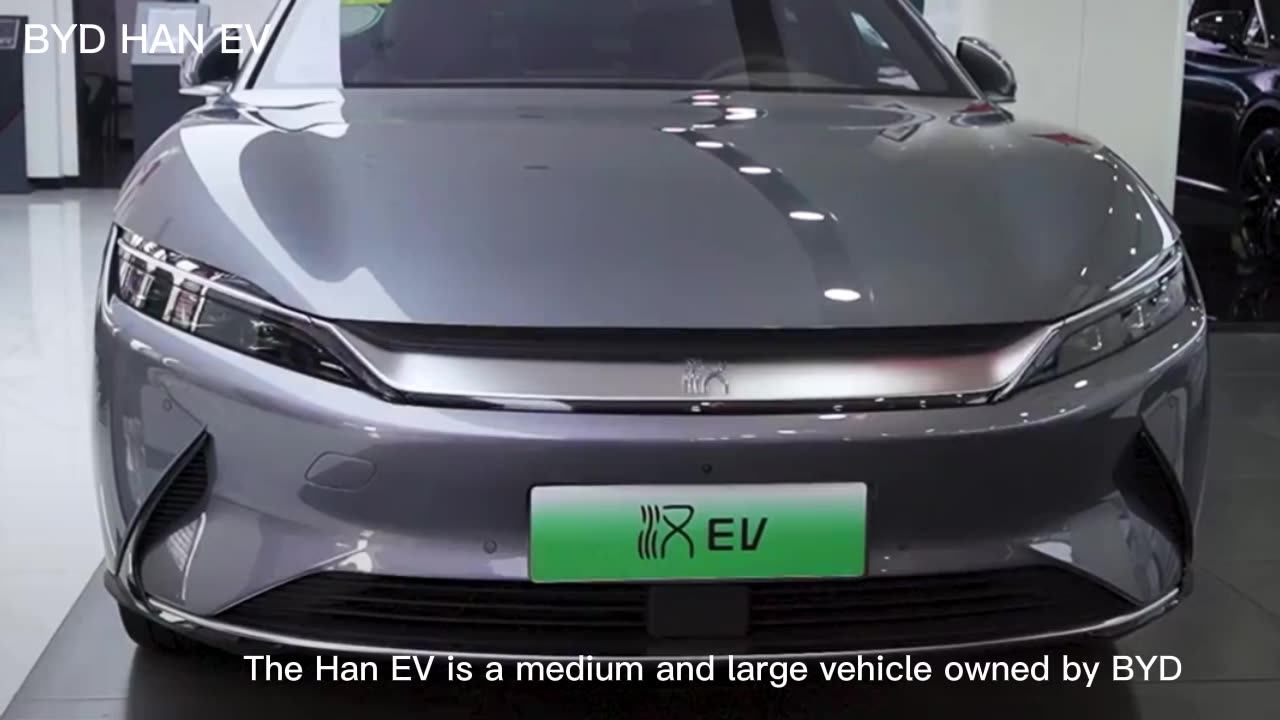 China Byd Han Ev Flagship 2023 High Speed Sedan New Energy Vehicle ...