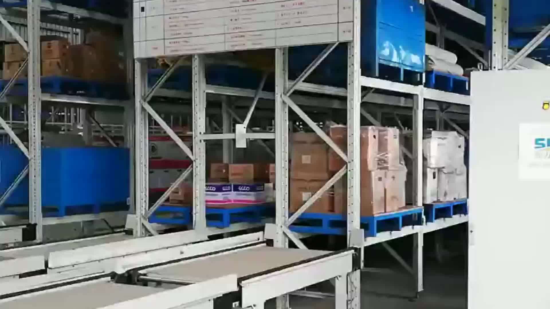 Industrial Warehouse Storage System Automated As&rs For Cargo Transport ...
