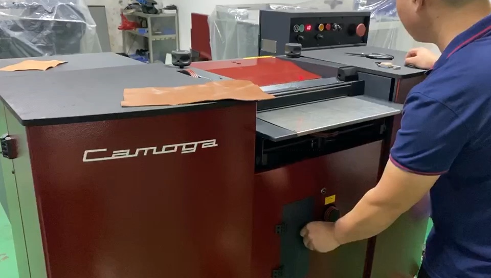 Used Camoga C420rc Band Knife Splitter Machine 420mm Used Splitting ...