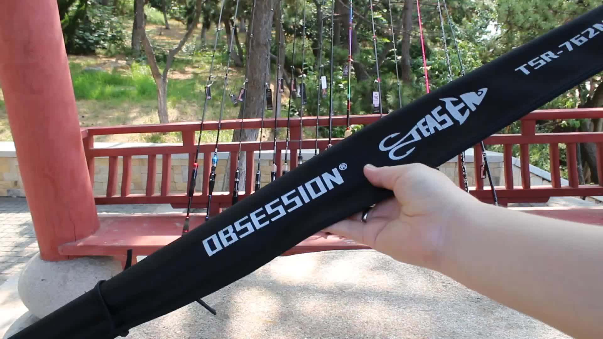 Obsession 2019 New Luxury Rod Fishing Rod Fuji K+ Guide Fuji Reel Seat ...